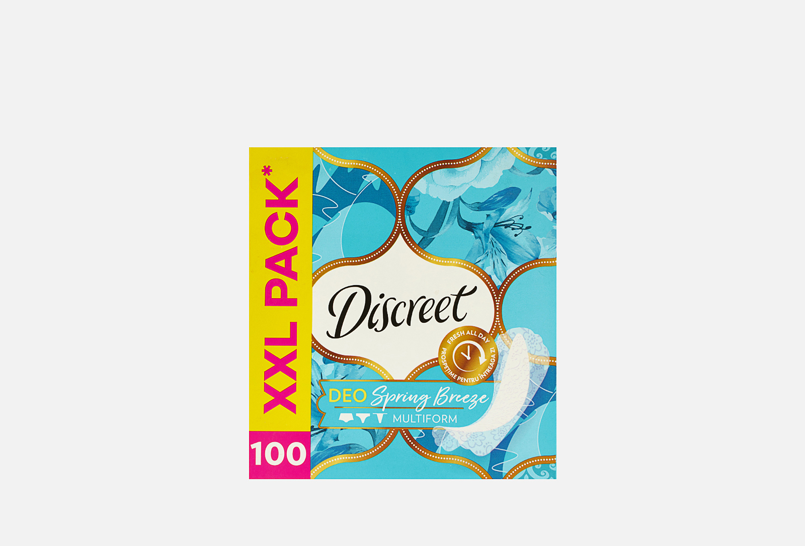 Discreet Прокладки ежедневные Deo Spring Breeze 100 шт — купить в Москве