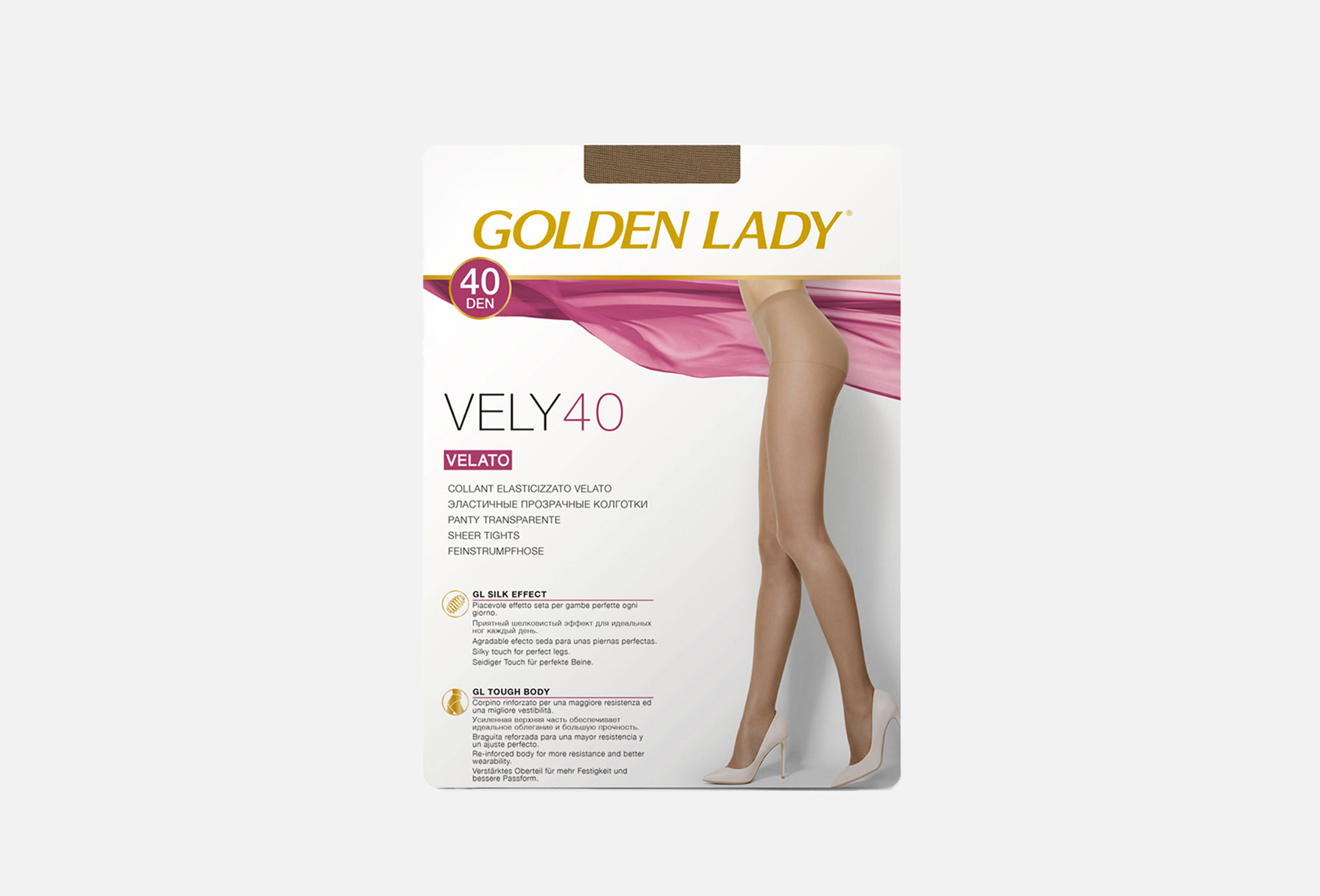 Golden Lady Колготки VELY 40 den Melon 4 — купить, цена в Москве