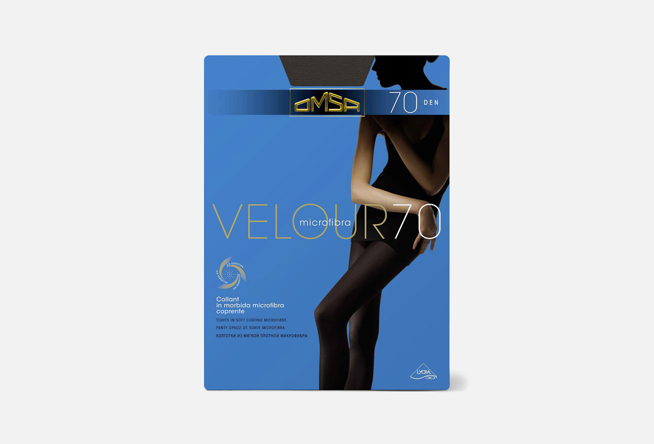 Omsa Колготки Velour Antracite, 70 den Antracite 4 — купить, цена в Москве