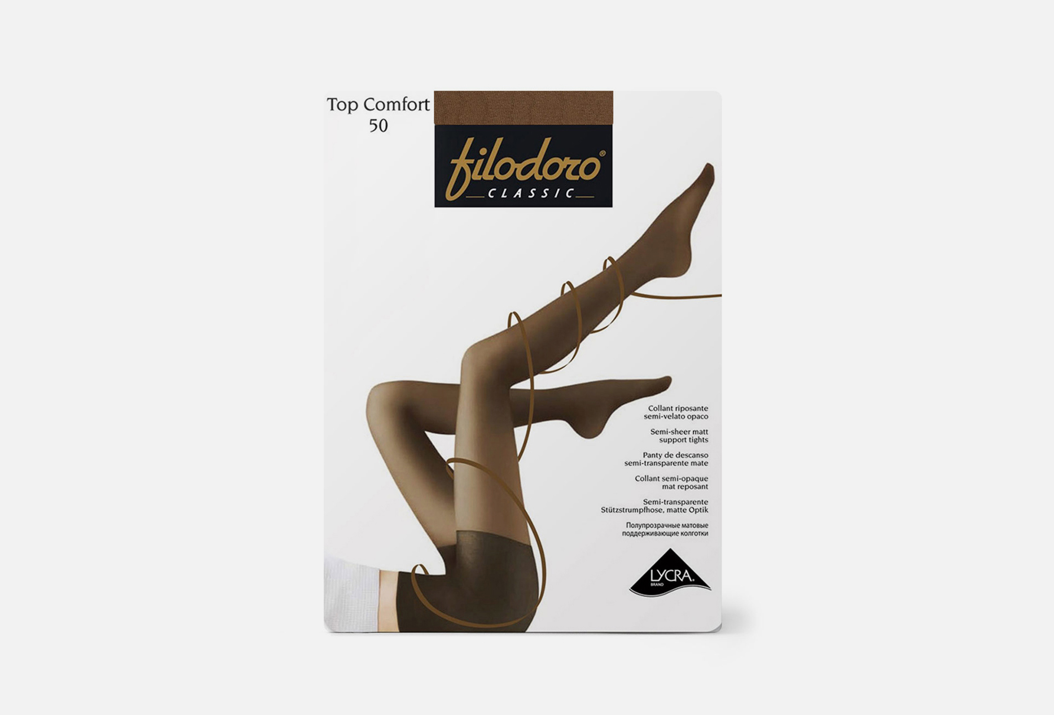 Filodoro Колготки Top Comfort 50 den 3 — купить, цена в Москве