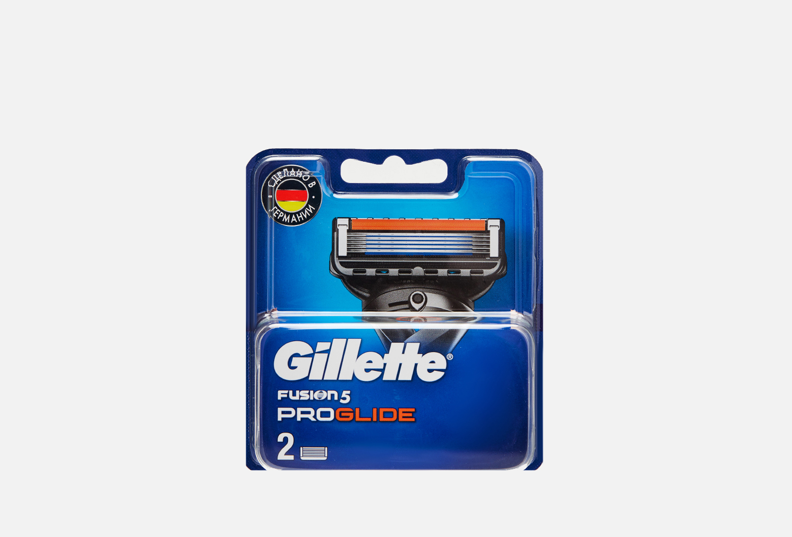 Gillette Сменные Кассеты Для бритвы 2шт. Fusion5 ProGlide 2 шт — купить ...