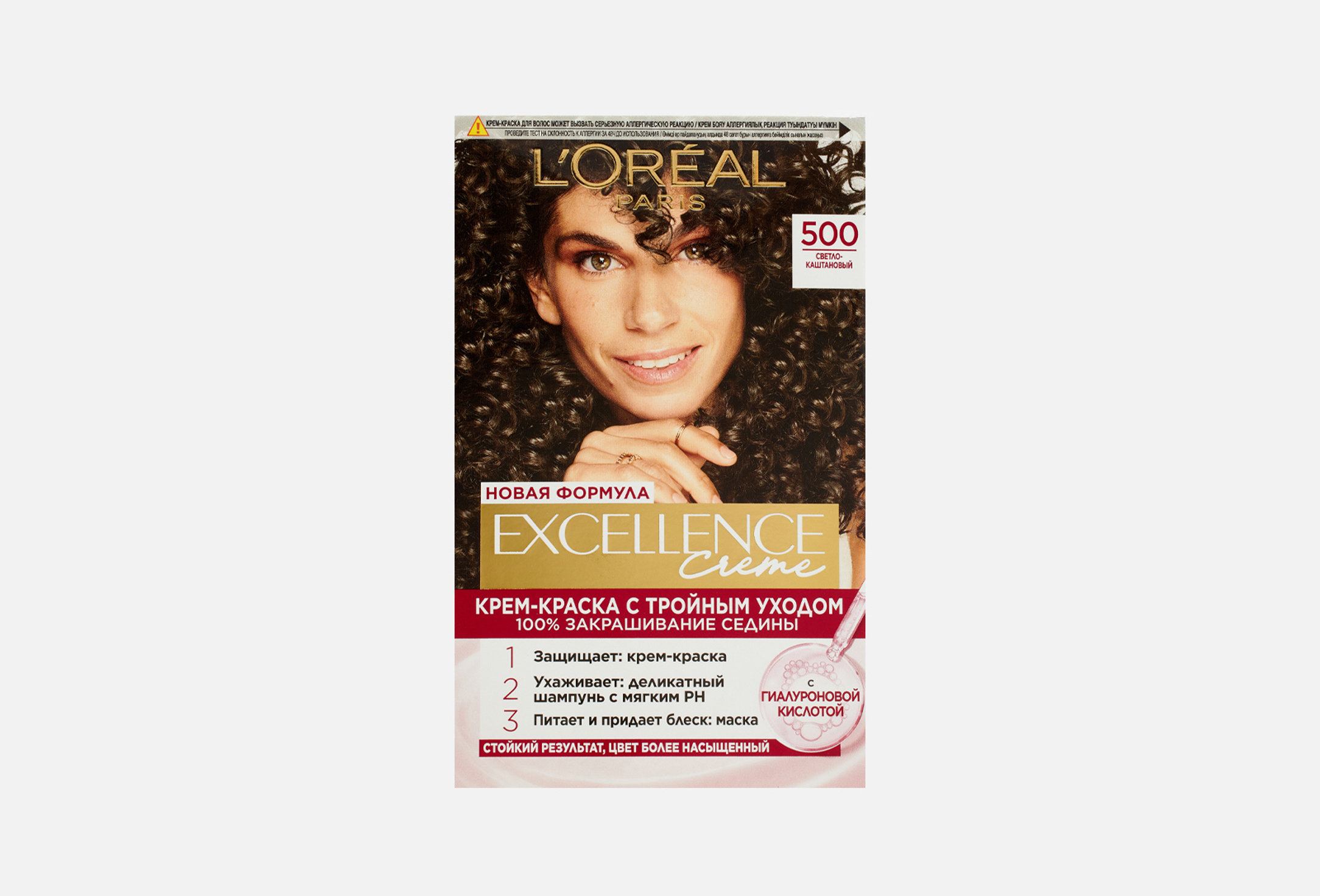 L'Oreal Paris Краска для волос Excellence Color 500 1 шт — купить, цена ...