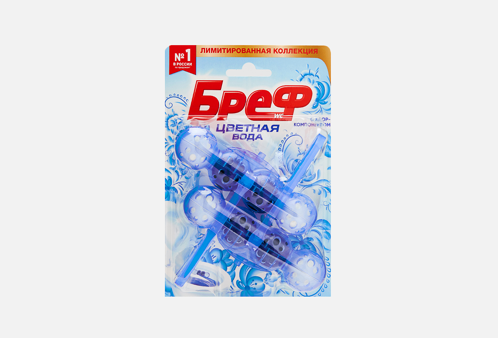 Бреф Туалетный блок для унитаза Color Aktiv 2 шт — купить, цена в Москве