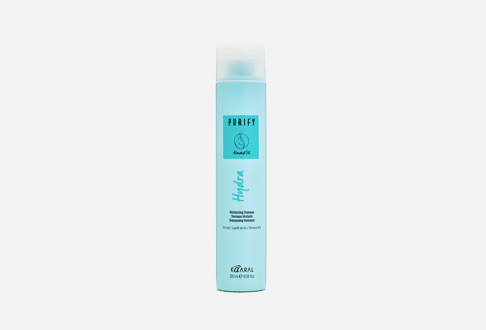 Kaaral Увлажняющий шампунь для сухих волос Purify Hydra Shampoo 300 мл ...