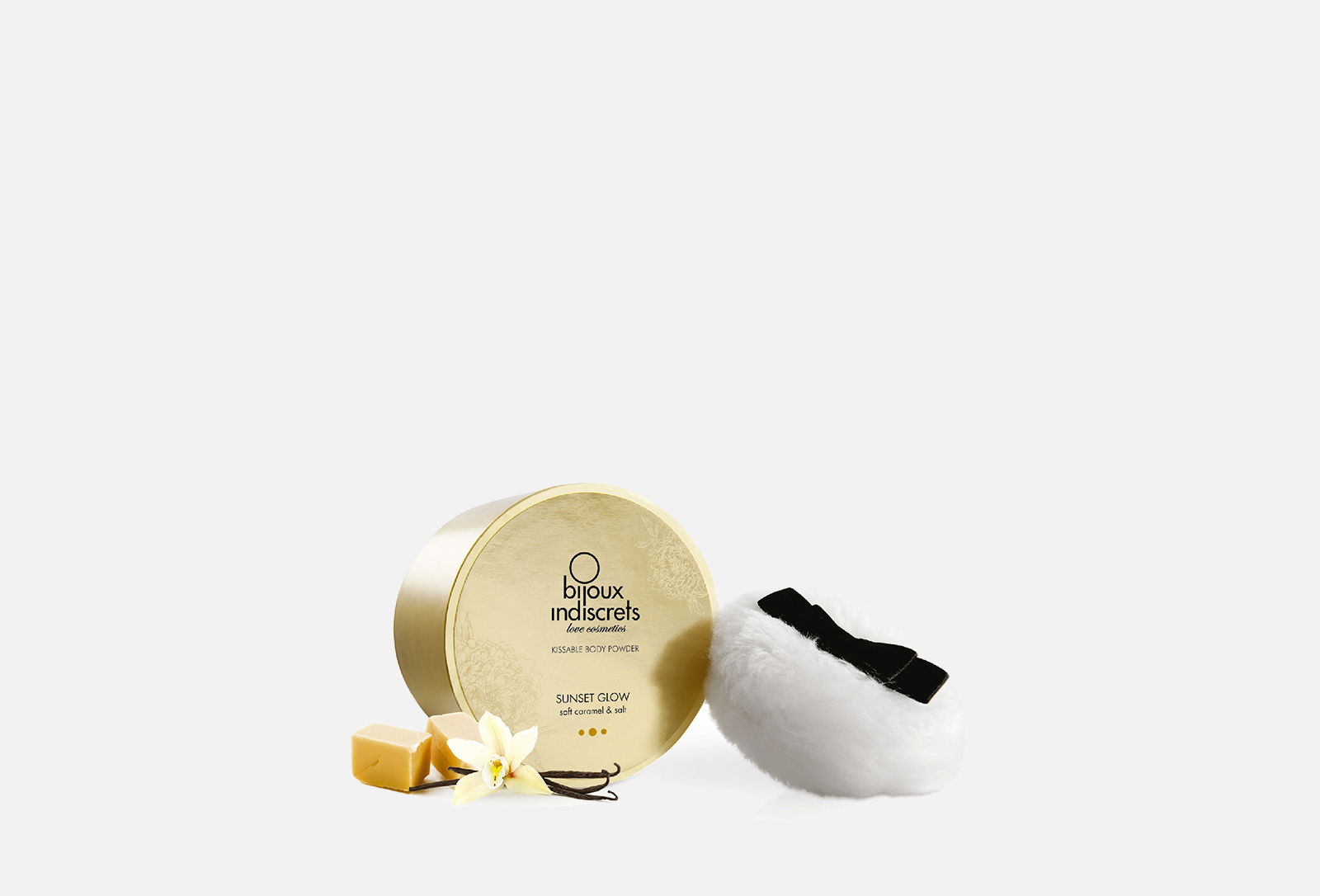 Bijoux Indiscrets Пудра для тела с ароматом соленой карамели KISSABLE ...