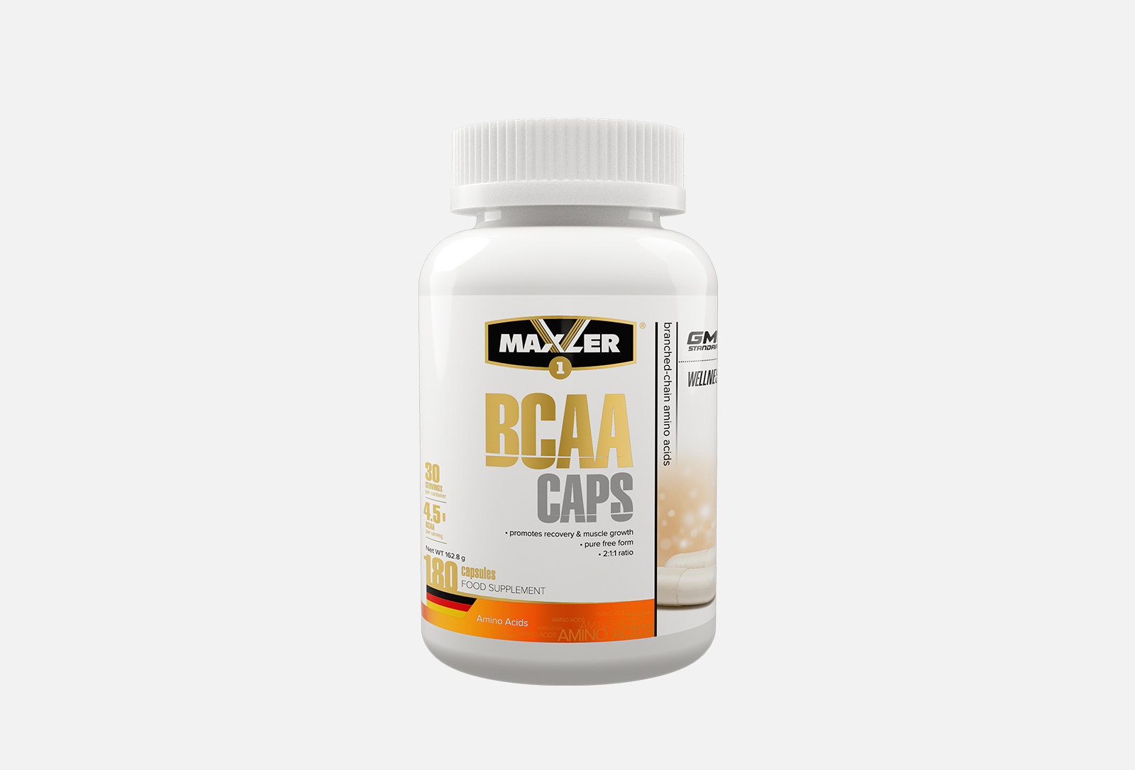 MAXLER Аминокислоты BCAA Caps 180 шт — купить в Москве