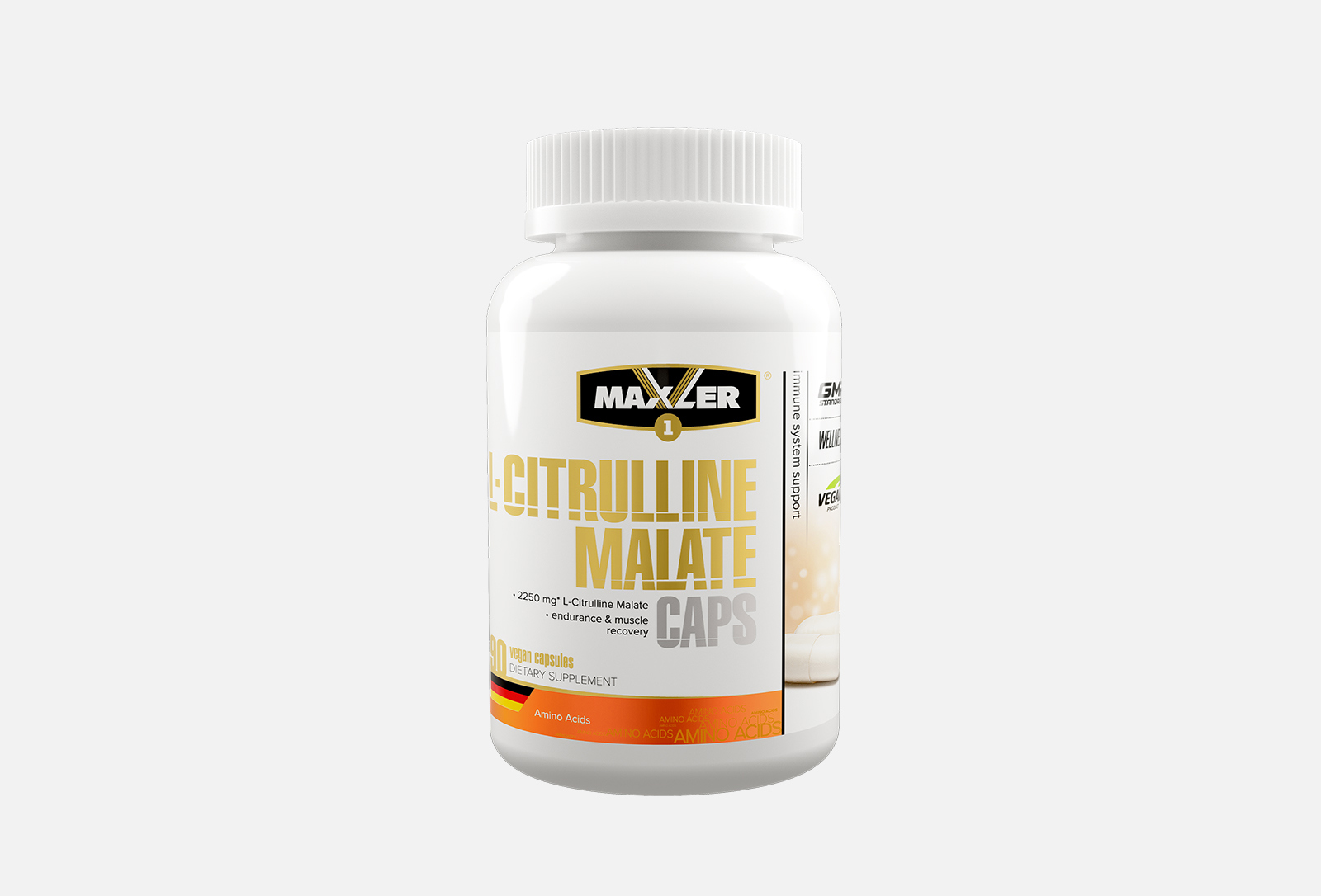 MAXLER Л-Цитруллин L-Citrulline Malate caps 90 шт — купить, цена в Москве