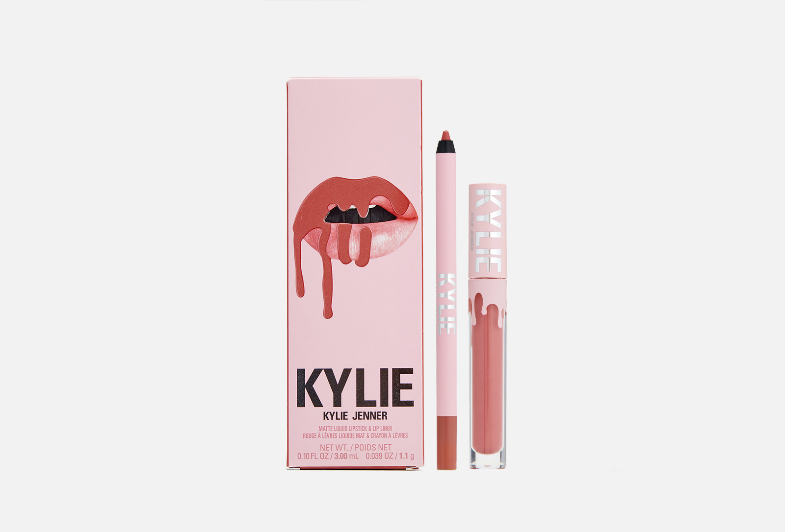 Kylie Cosmetics Набор Matte lip kit SNOW WAY BAE 3 мл — купить в Минске
