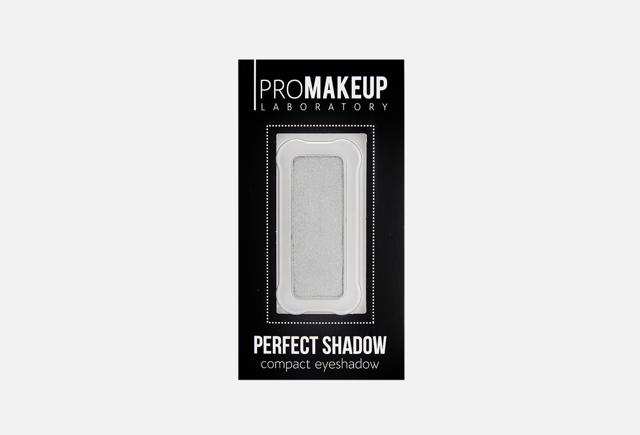 PROMAKEUP LABORATORY компактные тени для век PERFECT SHADOW 09, серебро ...