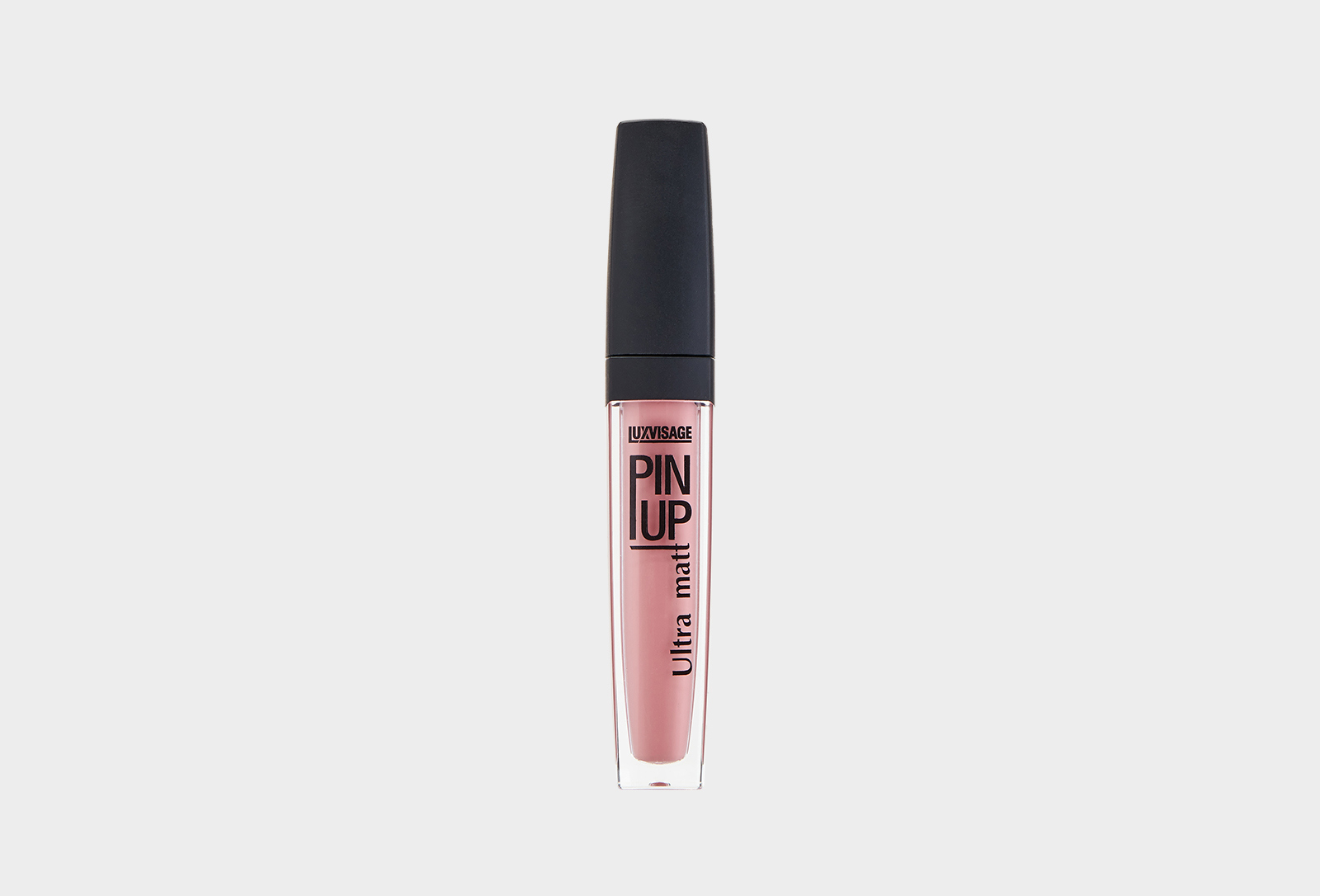 LUXVISAGE Стойкая жидкая матовая помада Pin-Up 19, Ice rose 5 г ...