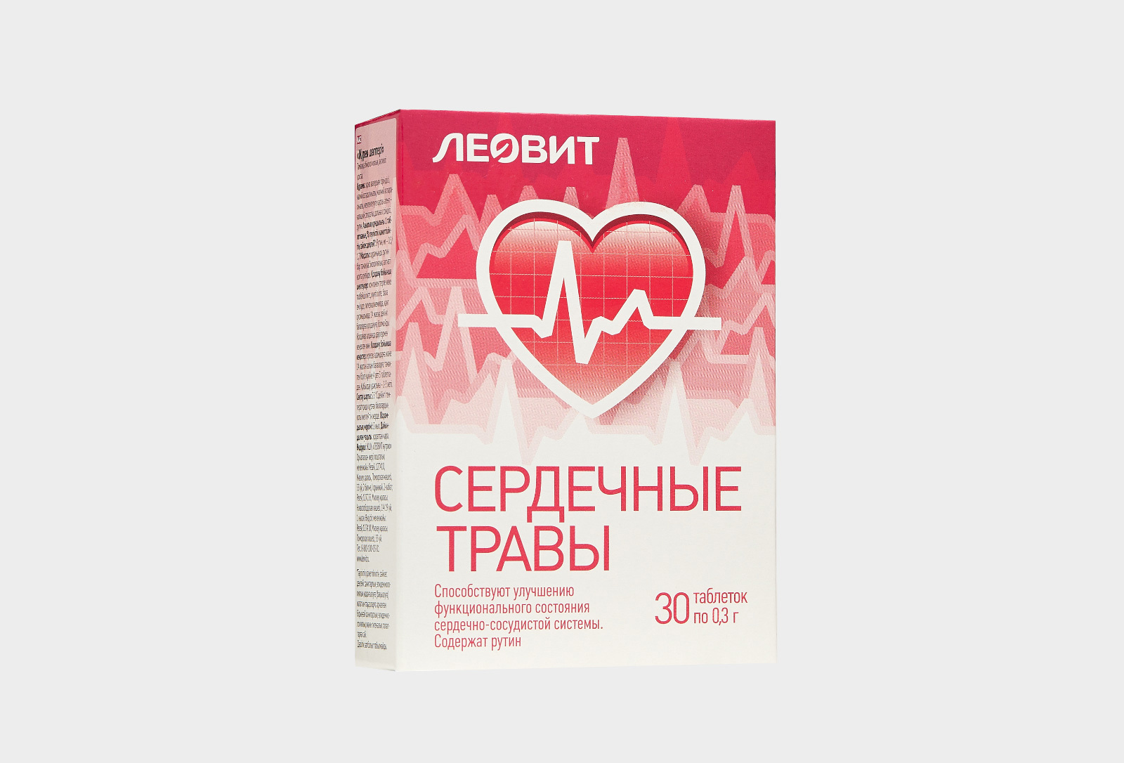 ЛЕОВИТ Биологически активная добавка Сердечные травы 30 шт — купить в ...