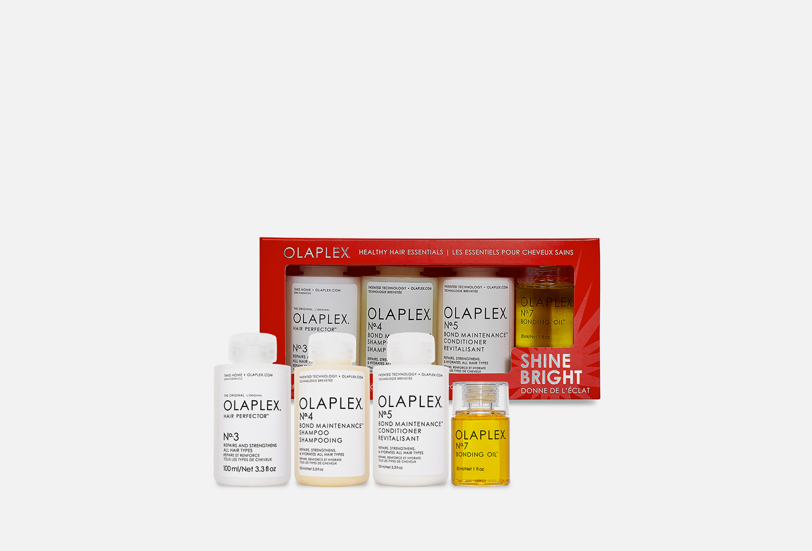 Olaplex Подарочный набор "Ежедневный уход и защита волос" Shine Bright ...