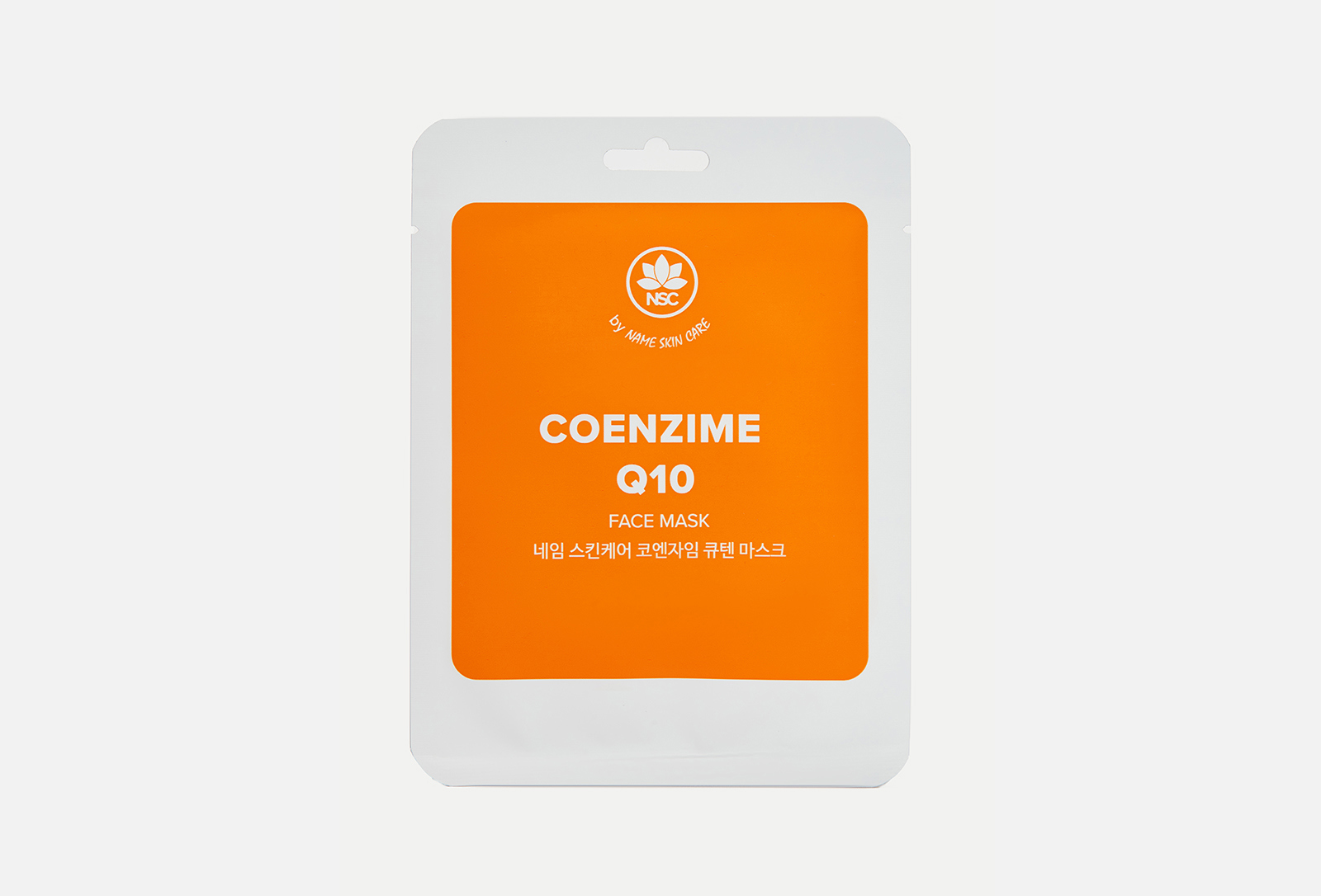 Name Skin Care Тканевая маска для лица с эмульсией коэнзимы Q10 Sheet ...