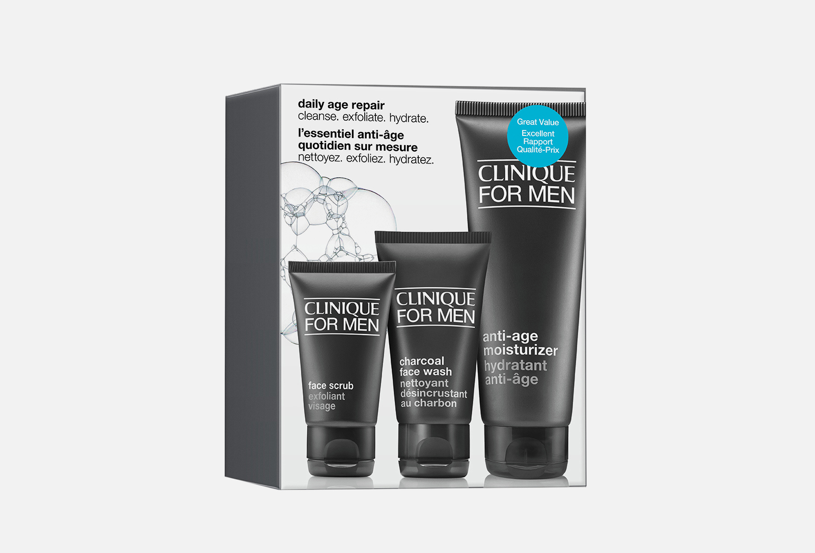 Clinique Набор Daily Age Repair Set 3 шт — купить, цена в Москве