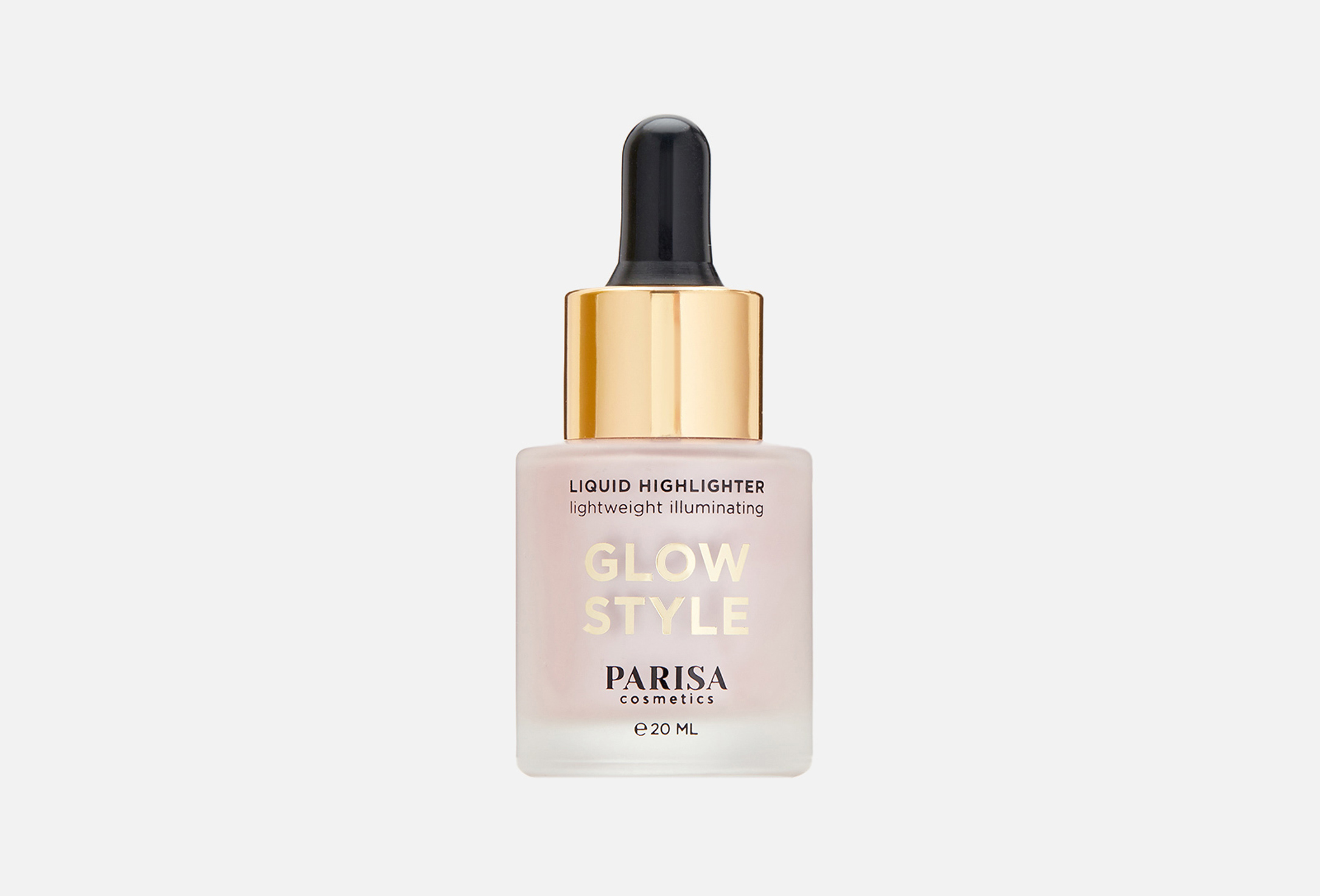 Parisa Cosmetics Жидкий хайлайтер для лица Glow Style 03, Pearl 20 мл ...