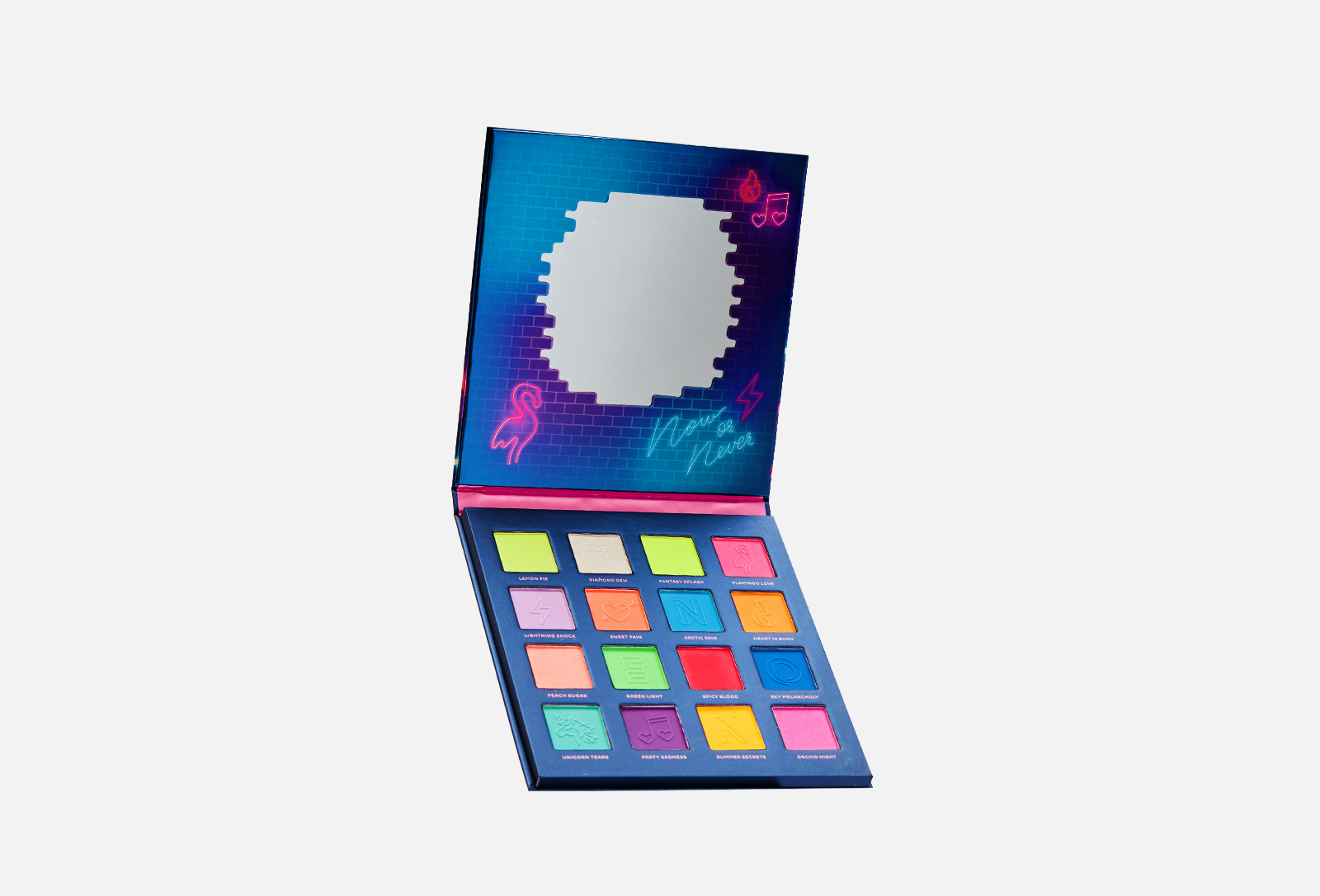 Parisa Cosmetics Лимитированный Набор теней для век Mystery Neon Demon ...