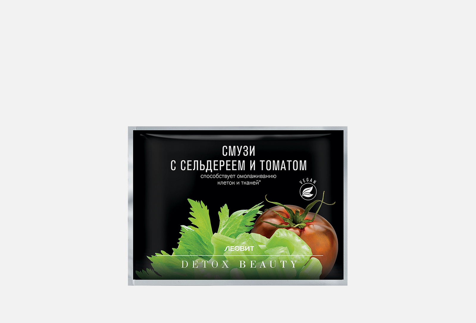 ЛЕОВИТ Смузи DETOX BEAUTY с сельдереем и томатом 15 г — купить, цена в ...
