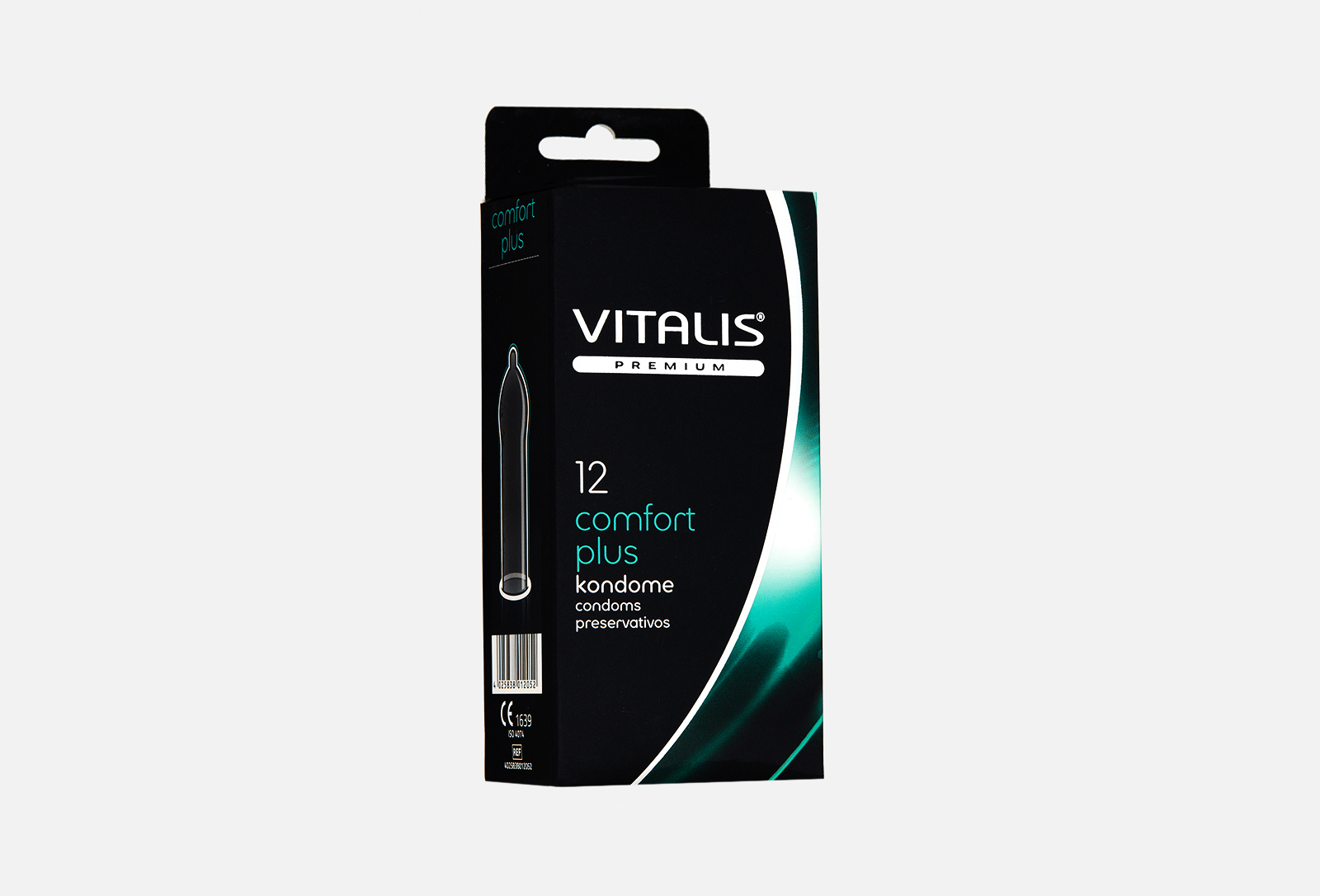VITALIS Презервативы анатомической формы PREMIUM comfort plus 12 шт ...