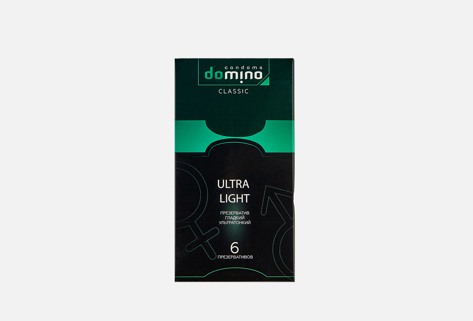 Domino Презервативы гладкие ультратонкие Classic Ultra Light 6 шт