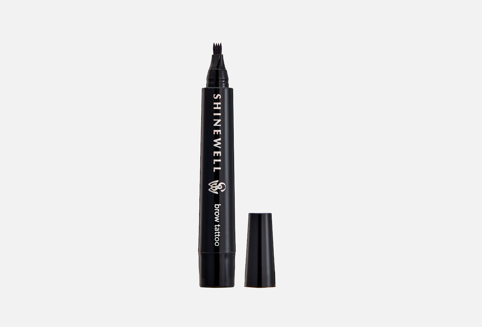 SHINEWELL Лайнер для бровей с эффектом татуажа Waterproof 3/1 графит 3 ...