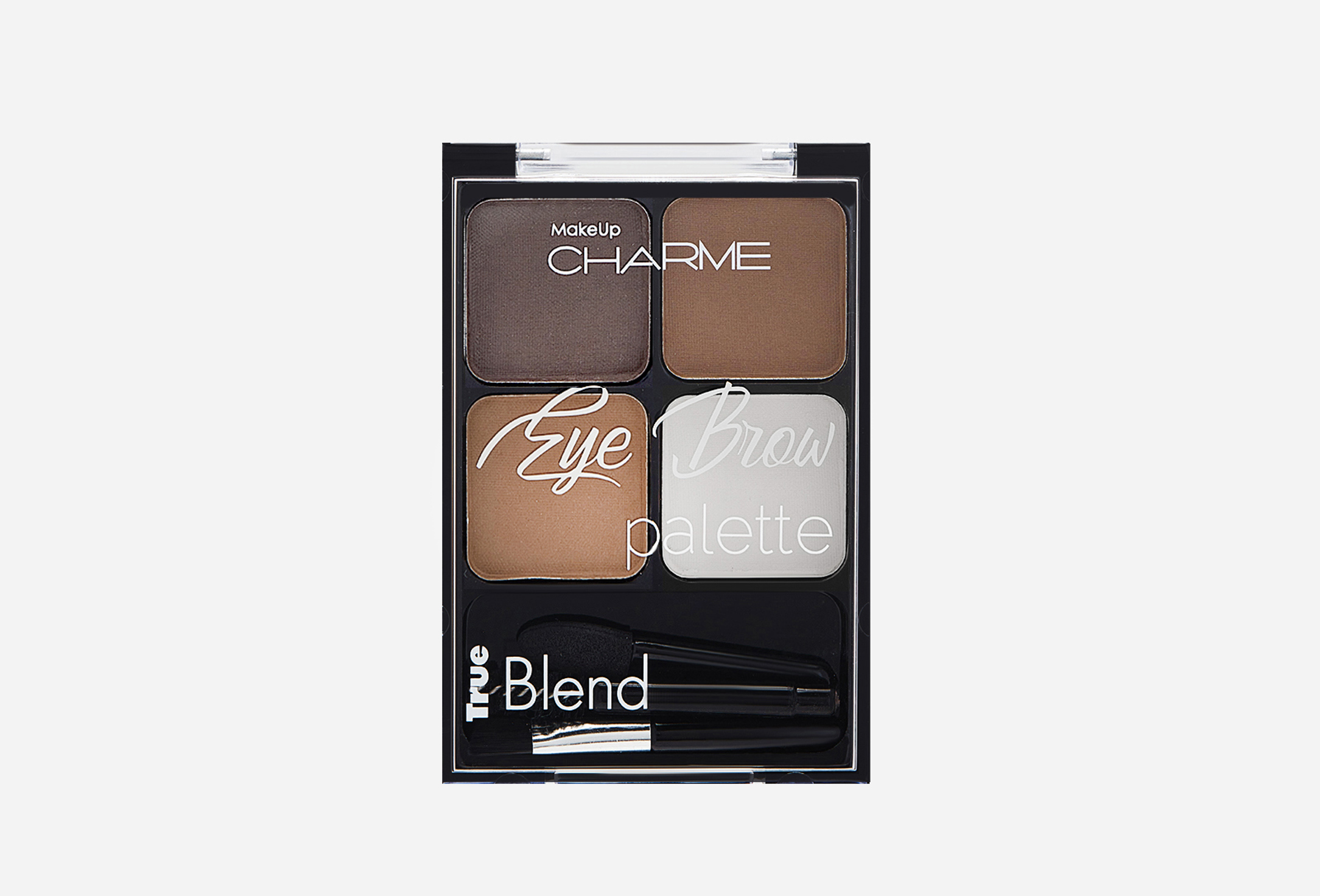 Charme Набор теней для коррекции бровей True Blend 001 Коричневый 5.2 г ...