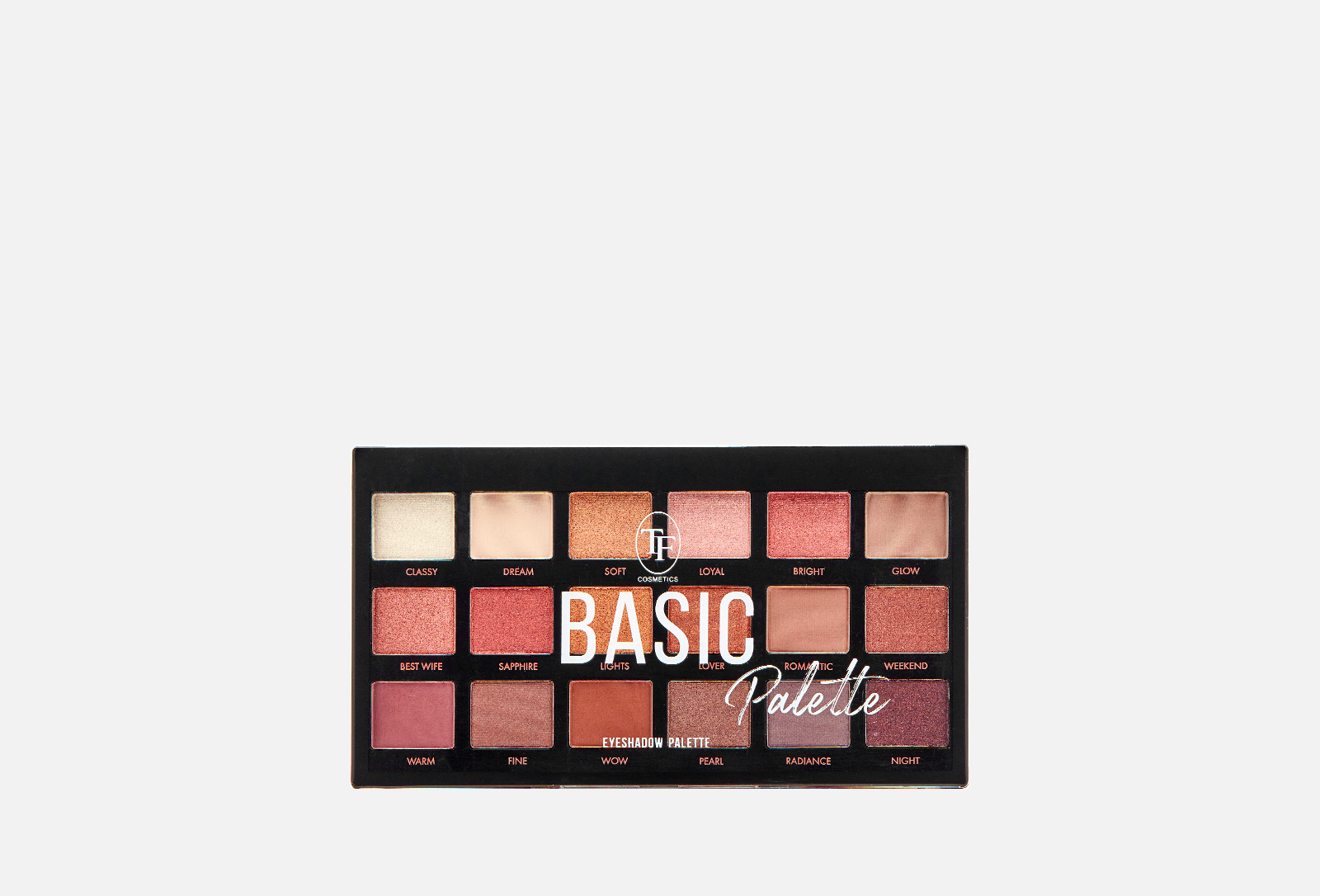 TF Cosmetics Тени для век 18 оттенков Base Palette 42 Beige Rose 14.4 г ...