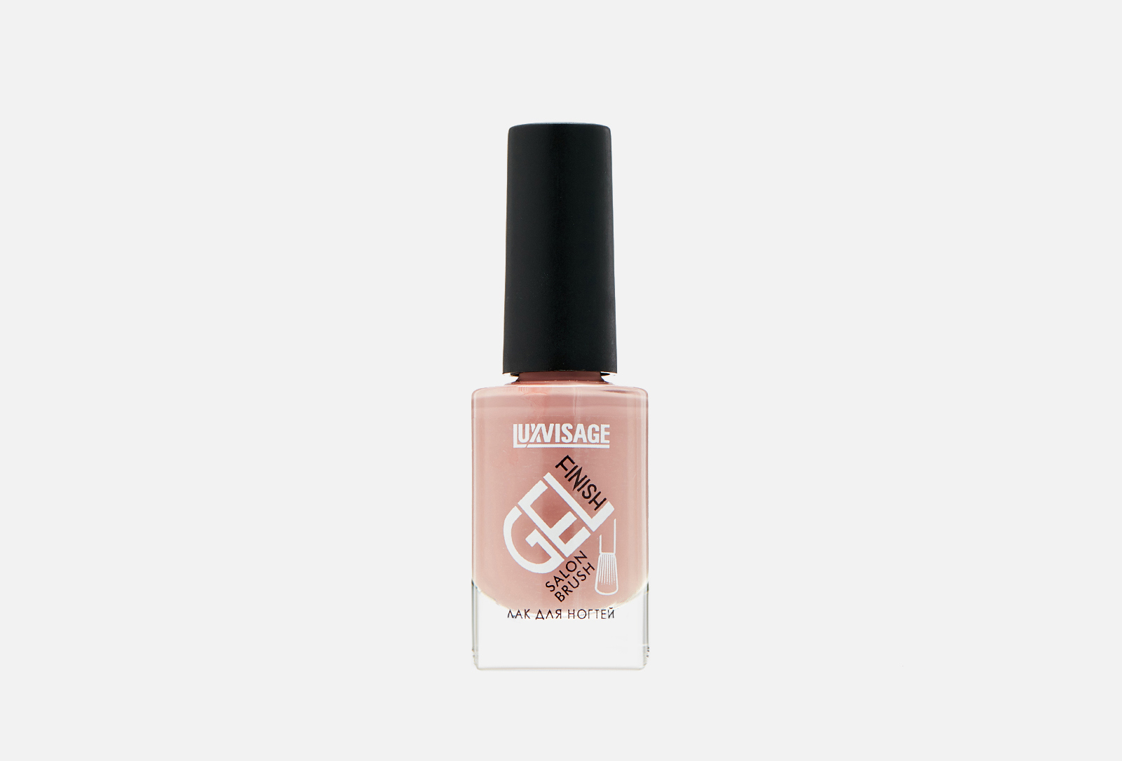 LUXVISAGE Лак для ногтей GEL finish 16, Темно-бежевый 9 г — купить в Минске