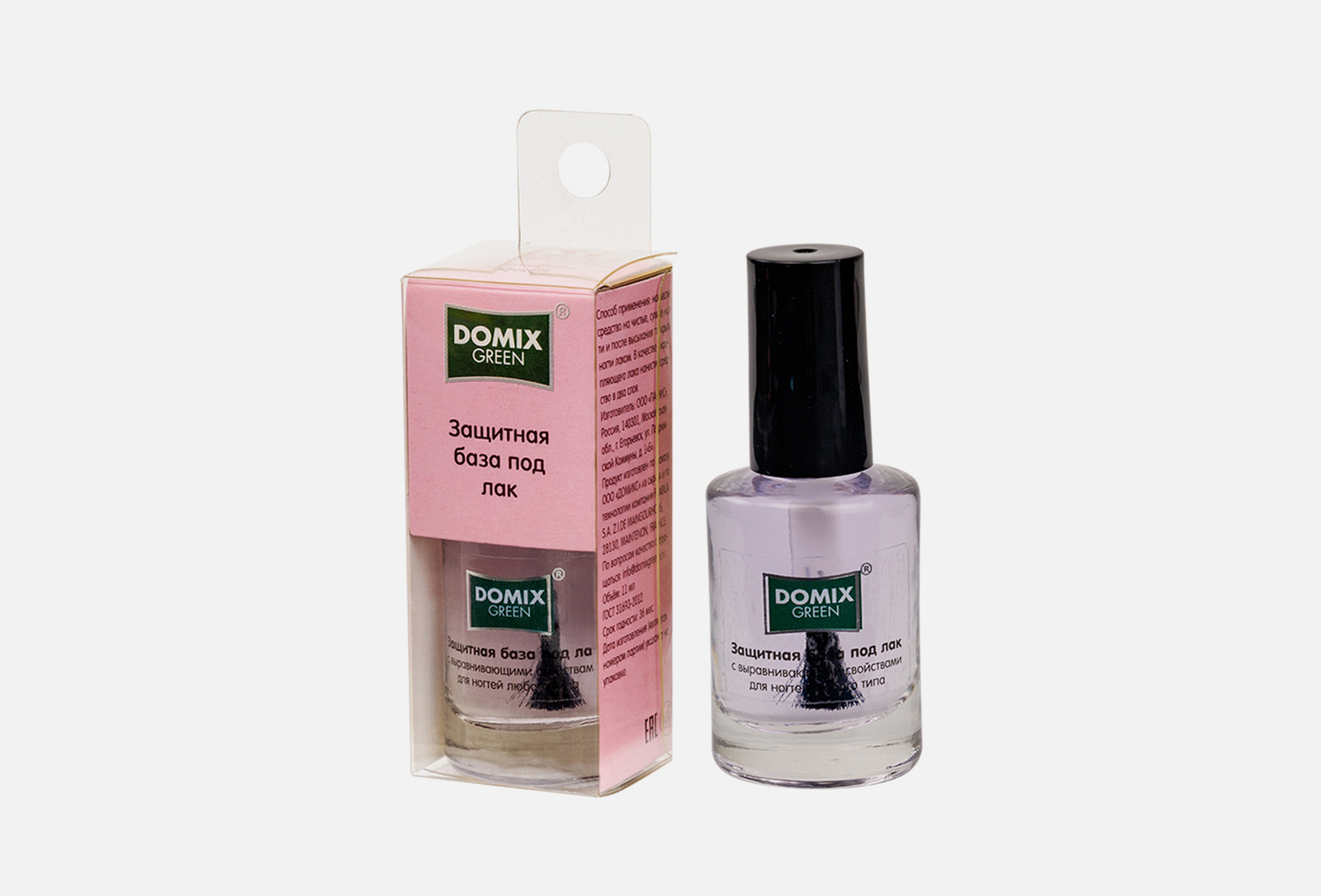 Domix Green База под лак Защитная 11 мл — купить, цена в Москве