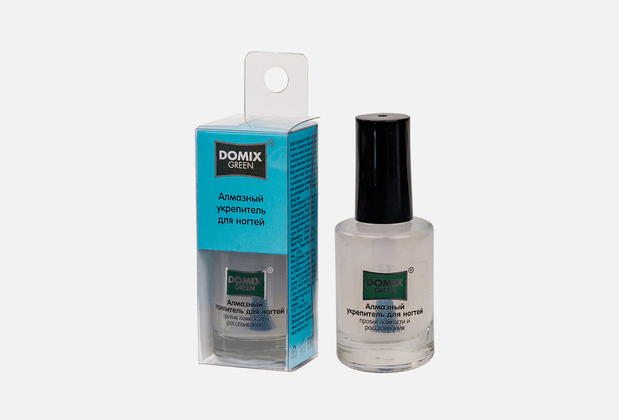 Domix Green Укрепитель для ногтей Алмазный 11 мл — купить, цена в Москве