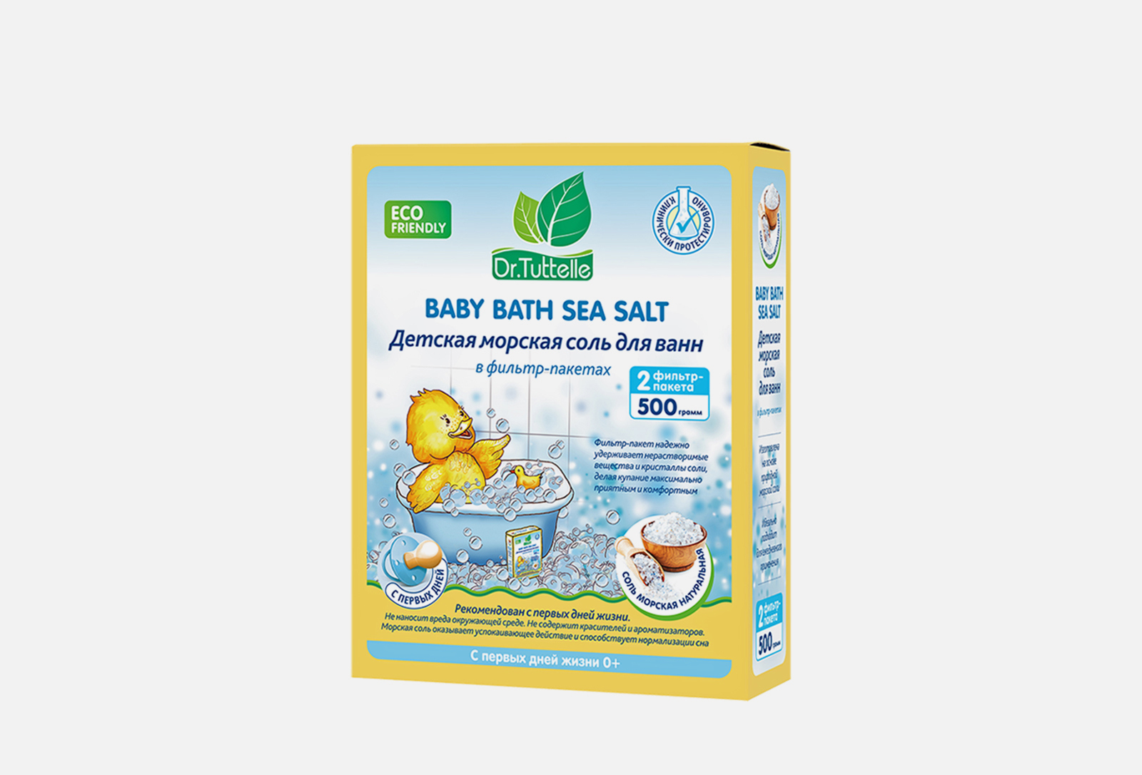 Dr.Tuttelle Детская морская соль для ванн Baby sea natural bath salt ...
