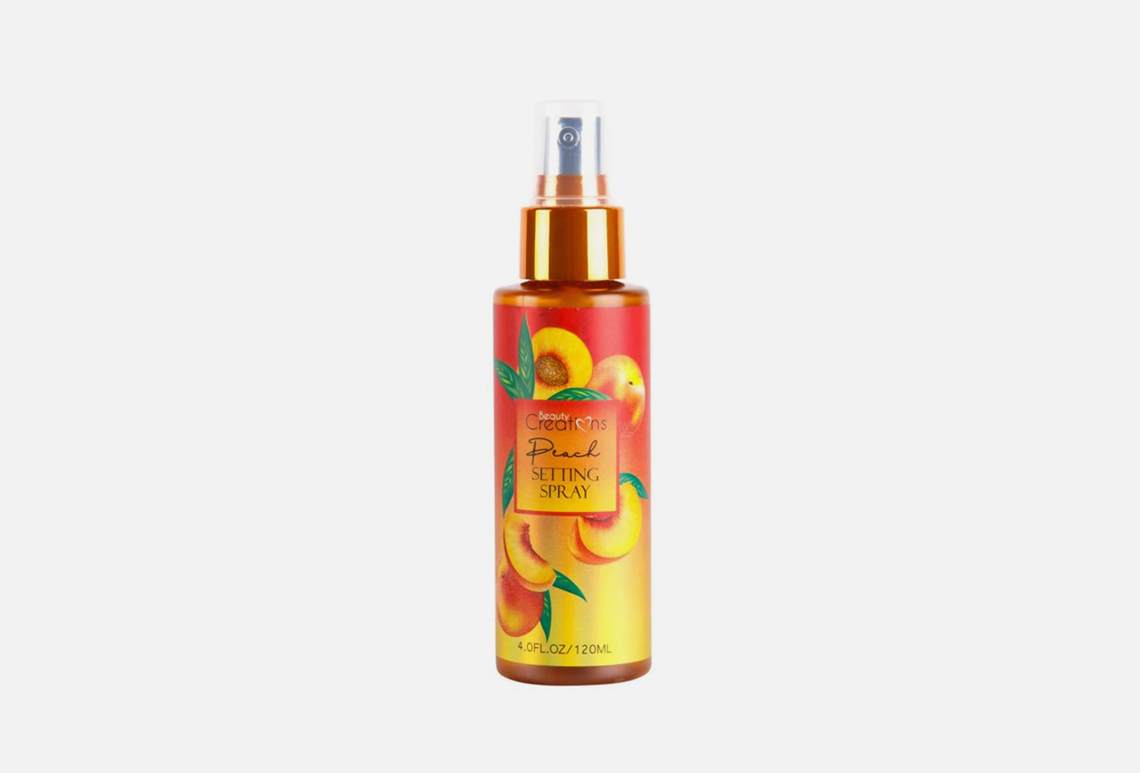 BEAUTY CREATIONS Фиксатор для макияжа Setting Spray Peach 120 мл ...