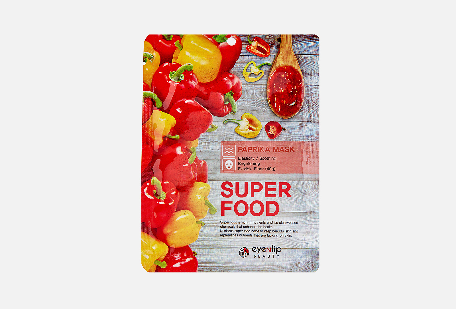 Eyenlip Маска для лица Super food Paprika 1 шт — купить, цена в Москве