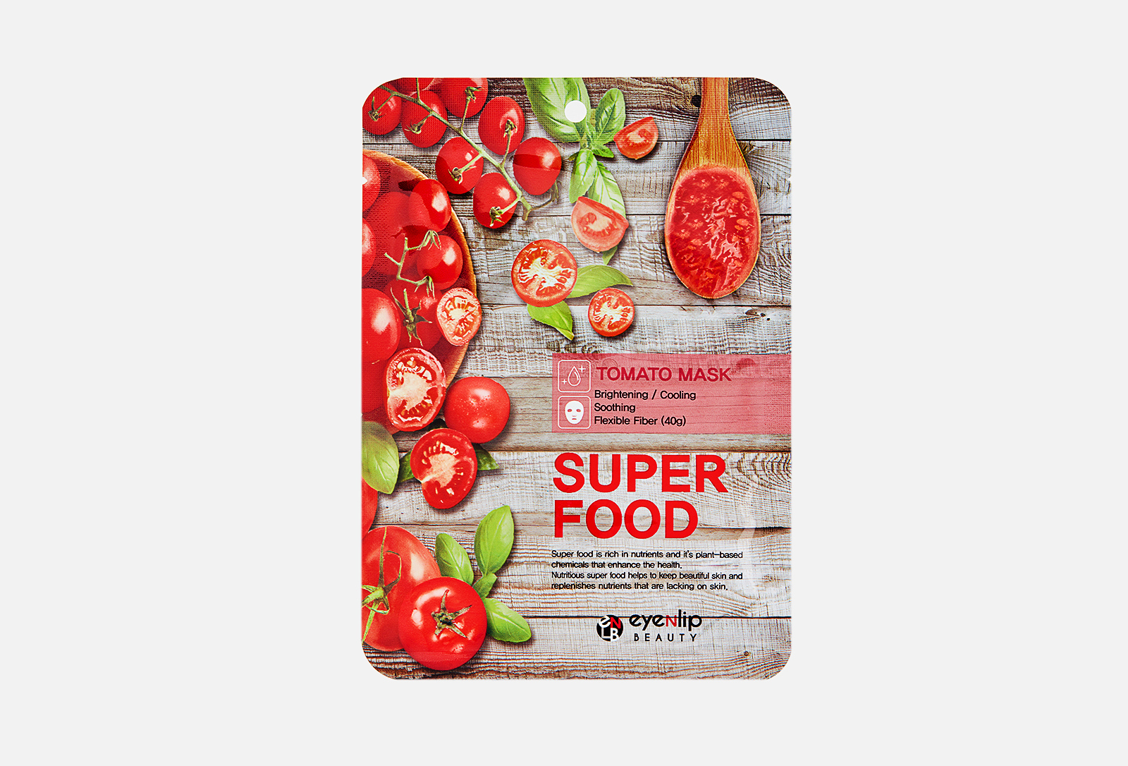 Eyenlip Маска для лица SUPER FOOD TOMATO 1 шт — купить, цена в Москве