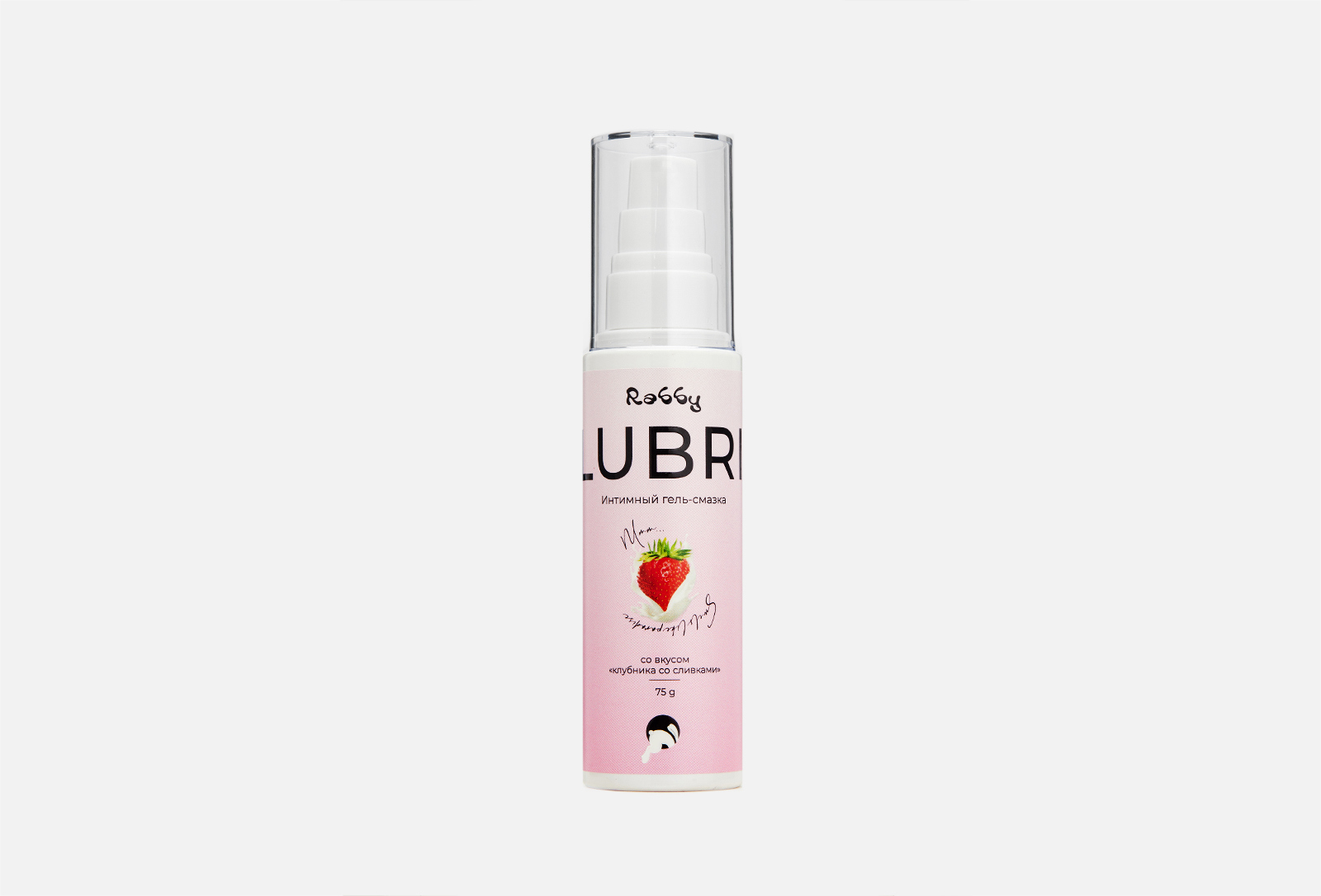 Rabby Лубрикант Strawberry with cream 75 г — купить, цена в Москве