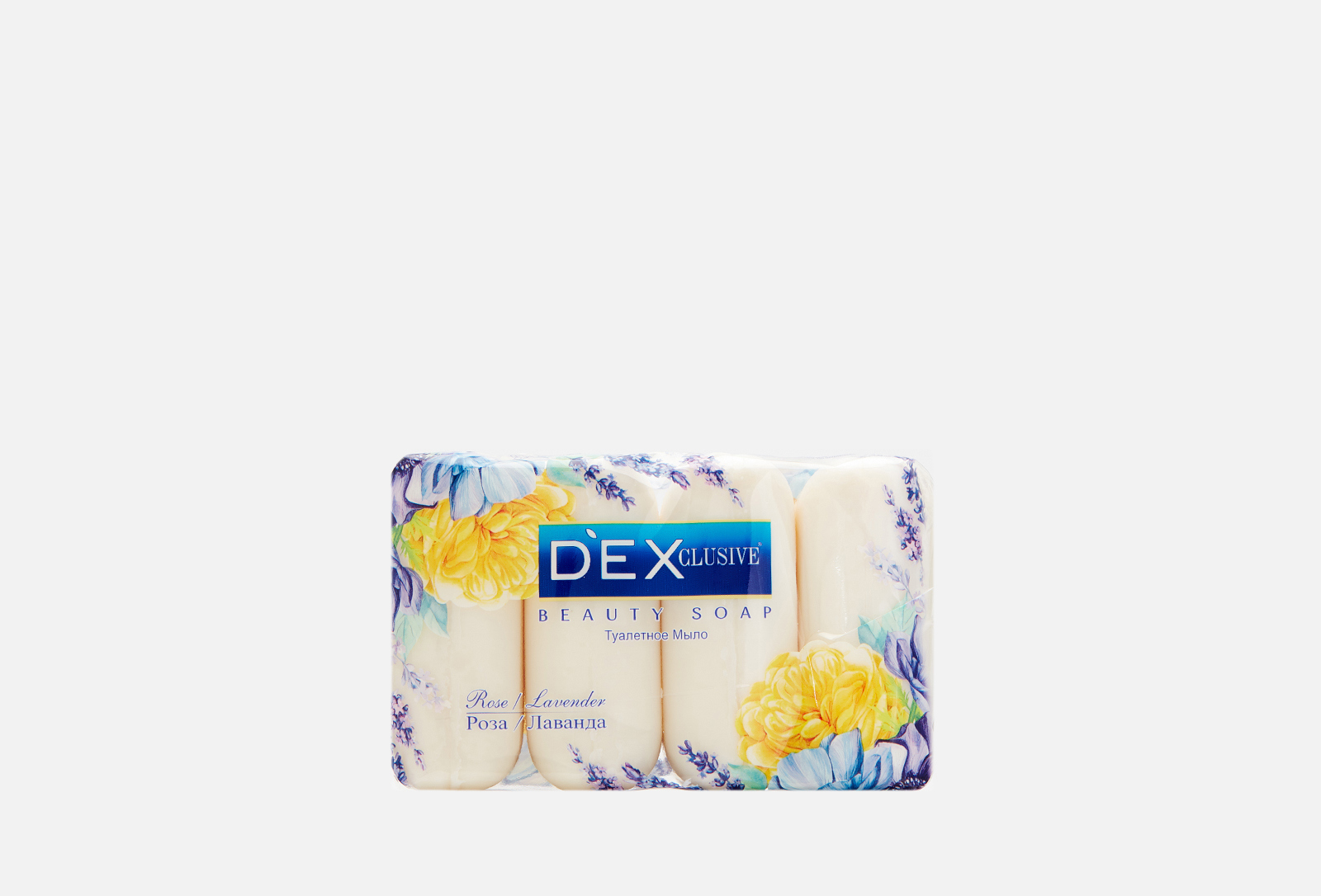 DEXCLUSIVE Мыло твердое Beaty soap Rose & Lavender 340 г — купить, цена ...
