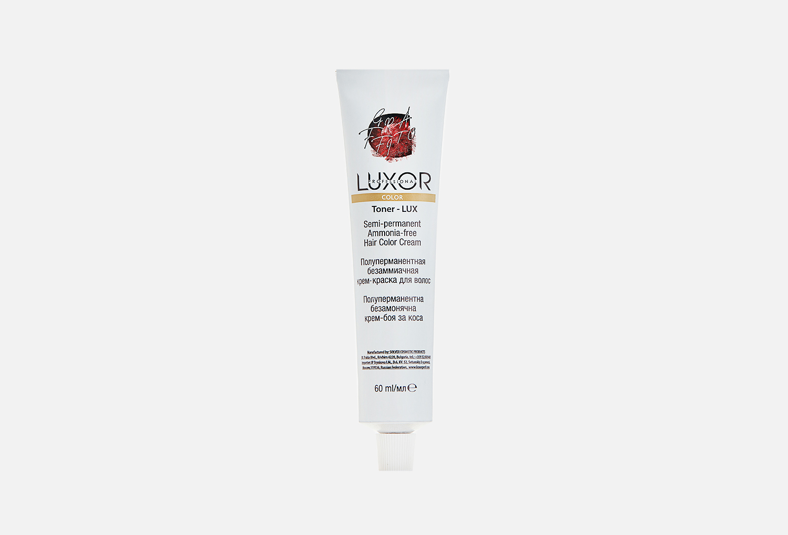 LUXOR PROFESSIONAL Крем-краска для волос Toner-Lux Luxor Color 0.17 ...