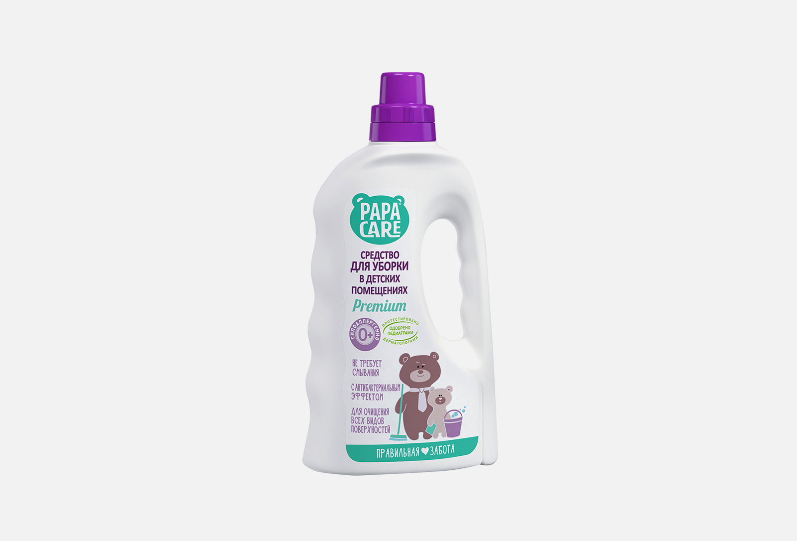 Papa Care Средство для уборки в детской комнате с антибактериальным ...