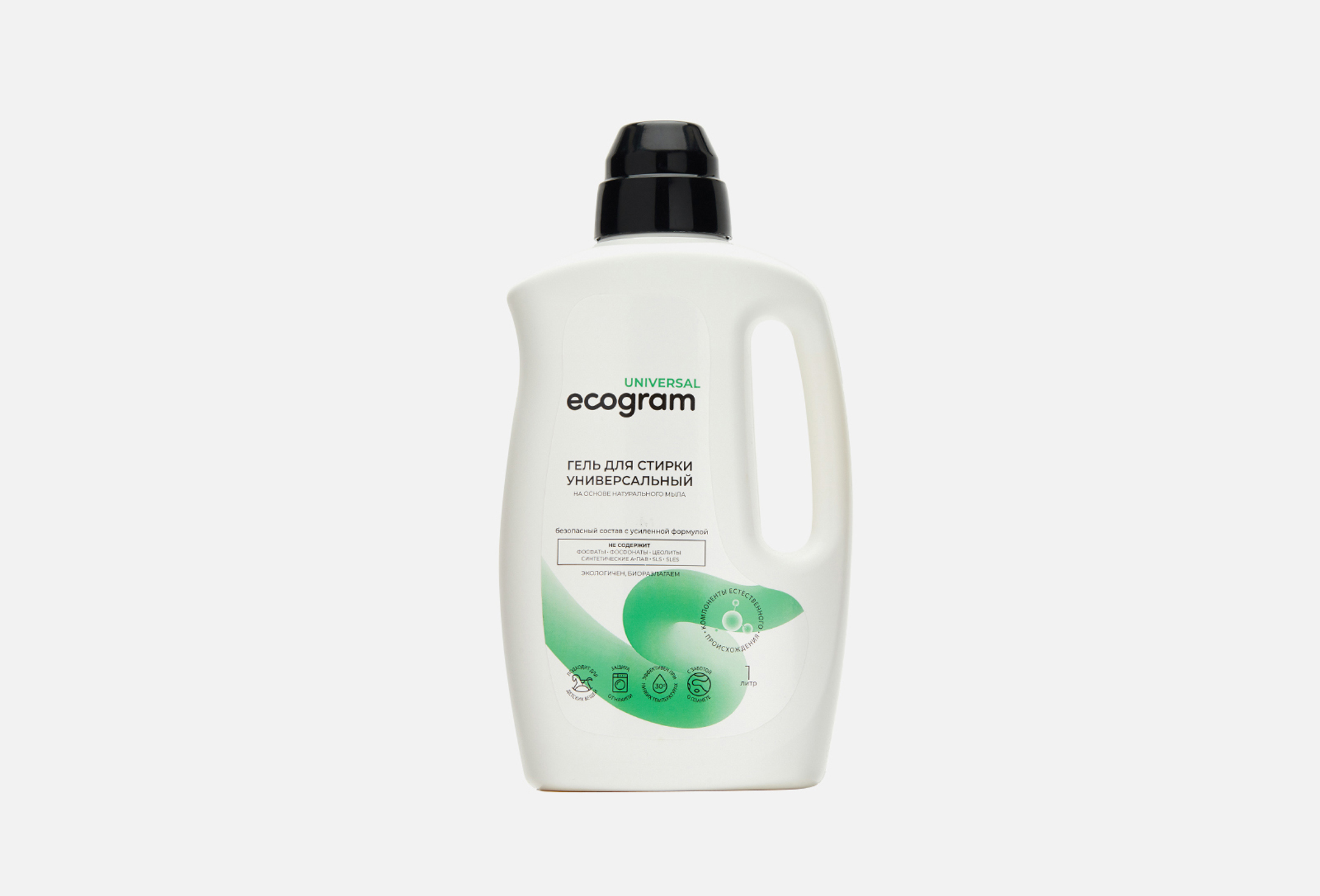 Ecogram Гель для стирки Universal 1000 мл — купить, цена в Москве