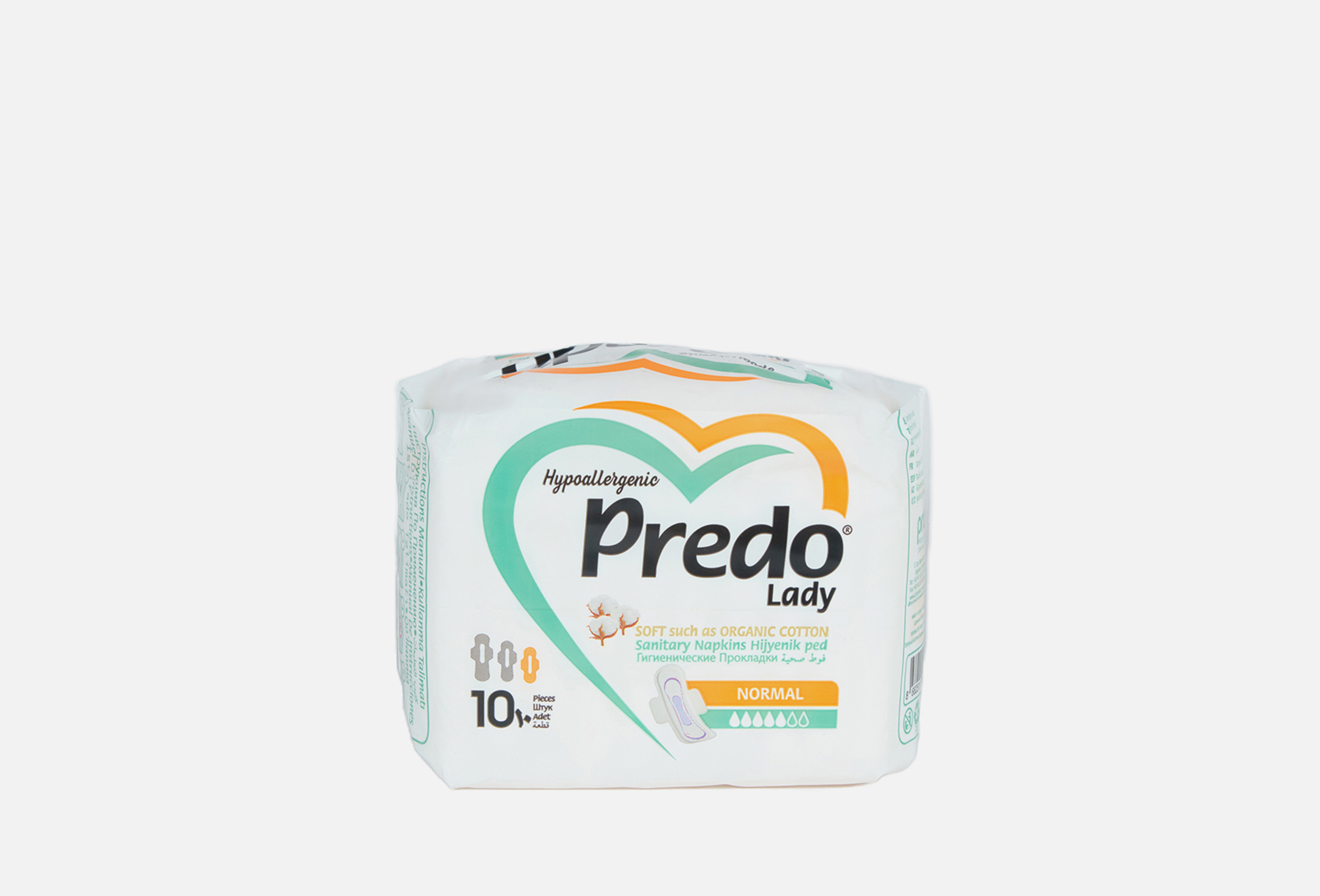 Predo Lady Гигиенические прокладки Normal 10 шт — купить, цена в Москве
