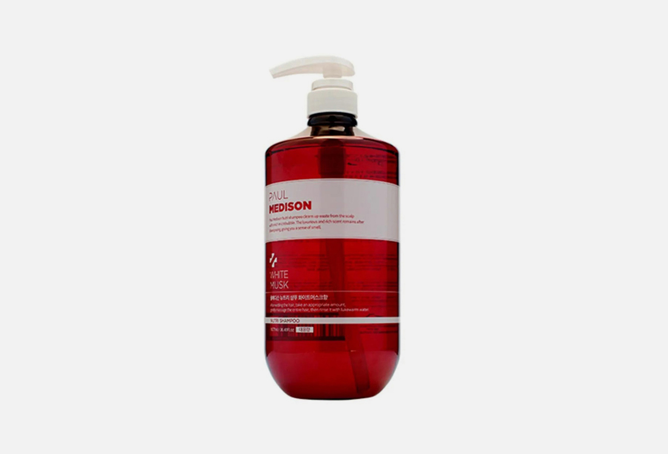 Paul Medison Шампунь с ароматом белого мускуса Nutri Shampoo - White ...