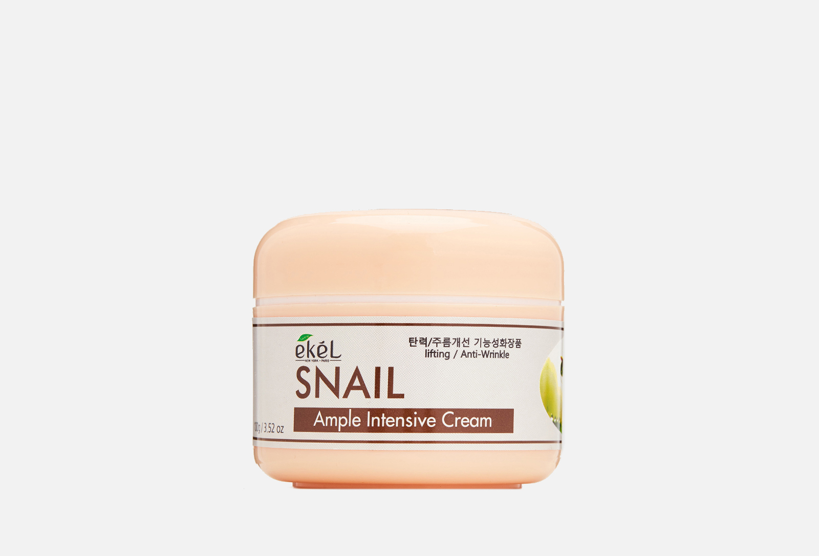 Ekel Крем для лица с муцином улитки Ample Intensive Cream Snail 100 г ...