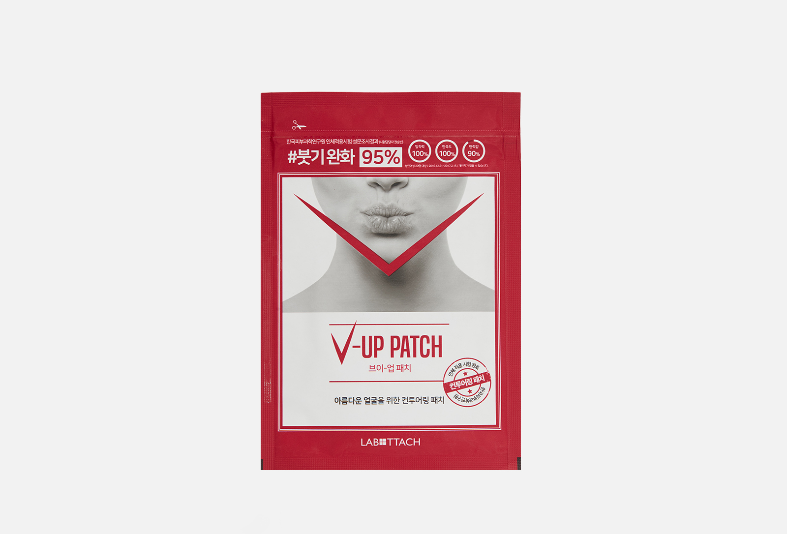 LABOTTACH Патчи для улучшения овала лица V-UP PATCH 2 шт — купить в Алматы и Шымкенте