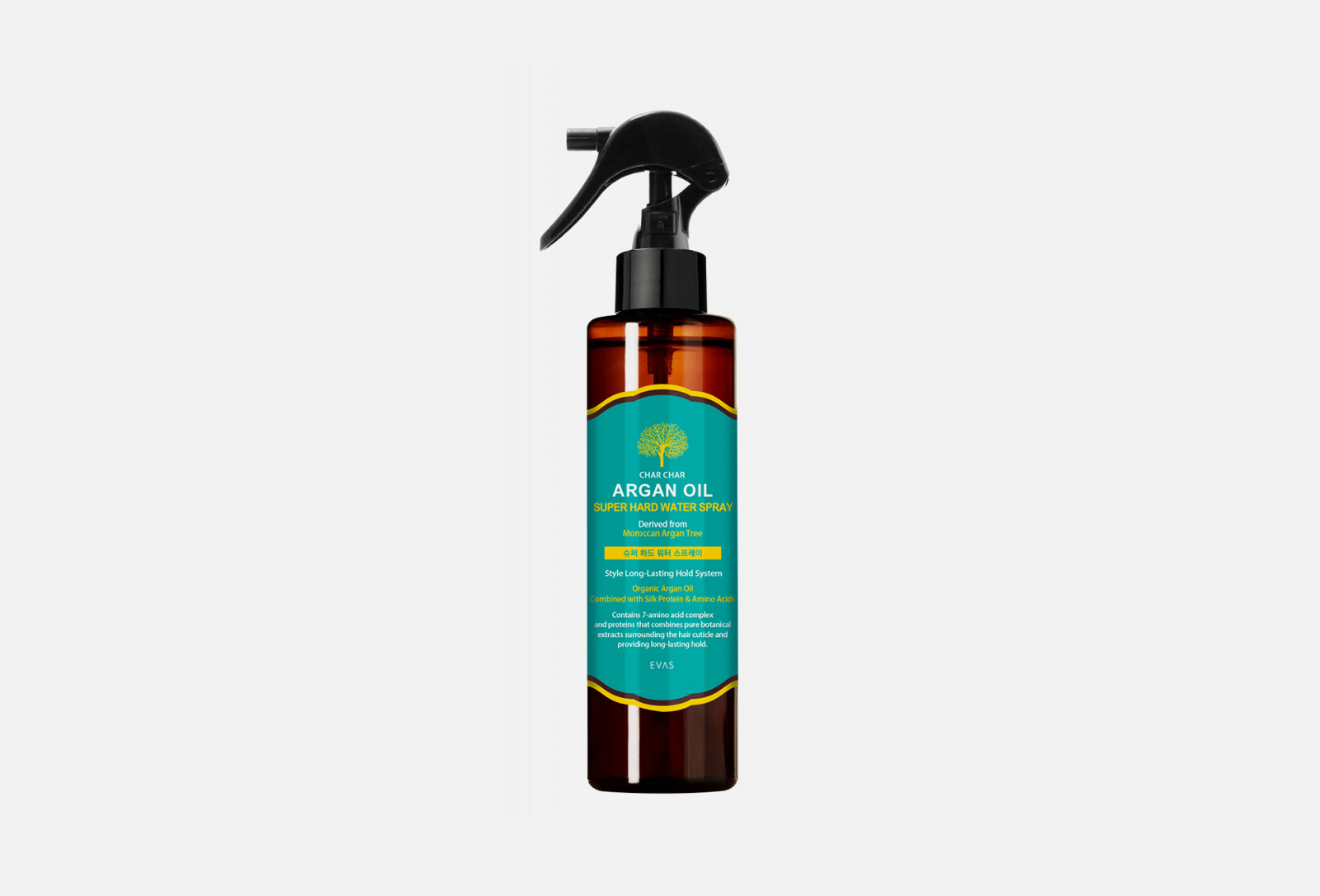 Char Char Спрей для укладки волос Argan Oil Super Hard Water Spray 250 ...