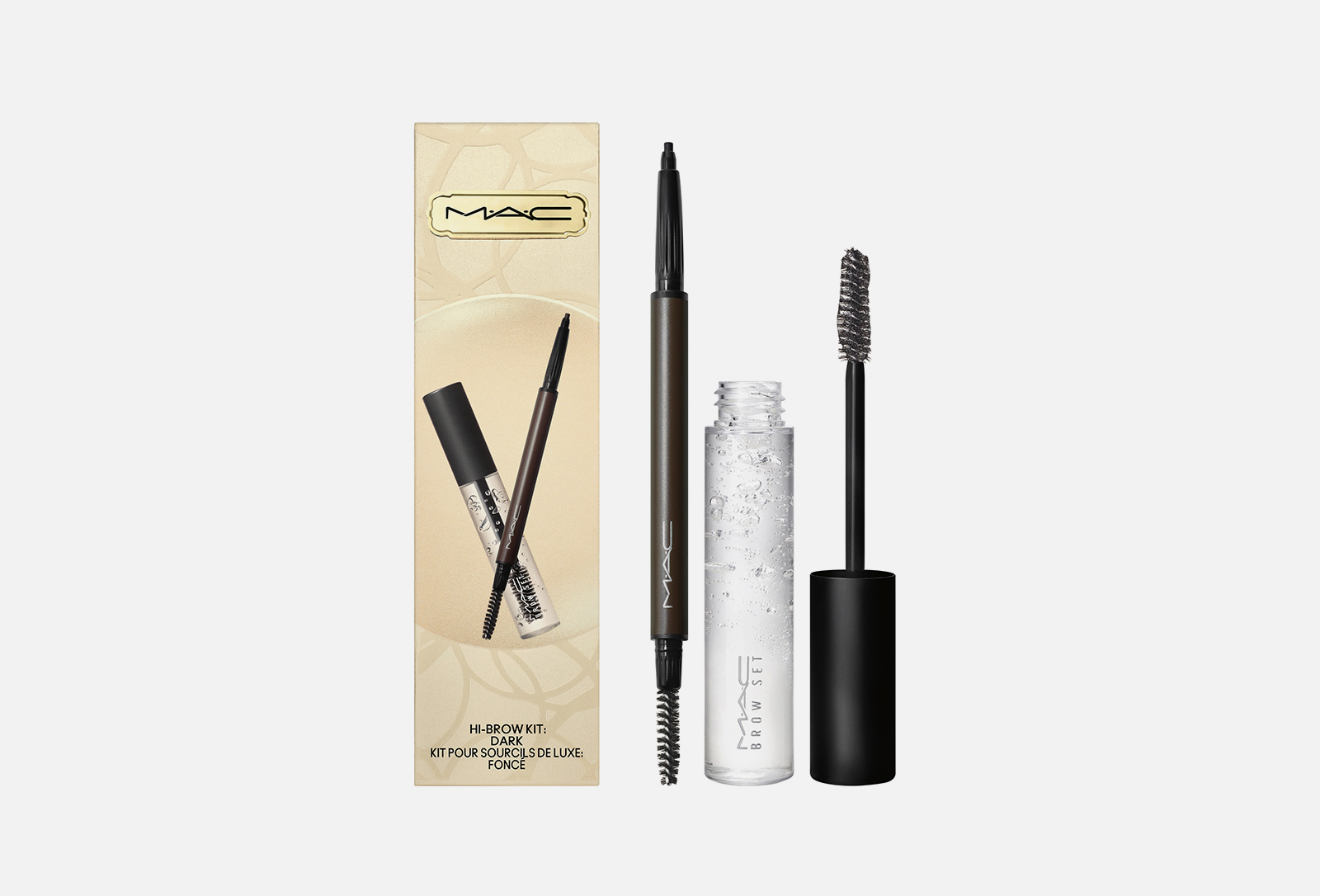 MAC Набор для глаз Hi-Brow Kit: Dark Dark — купить в Алматы и Шымкенте