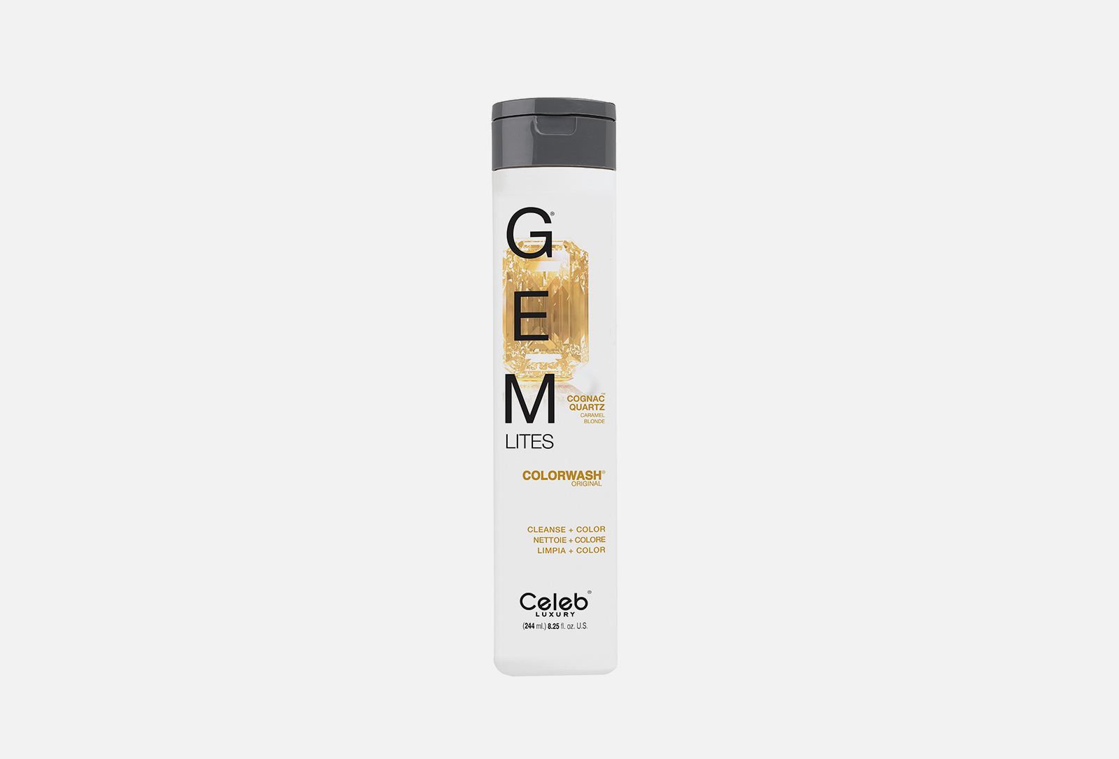 Celeb Luxury Тонирующий шампунь для волос Gem Lites Shampoo Коньячный ...