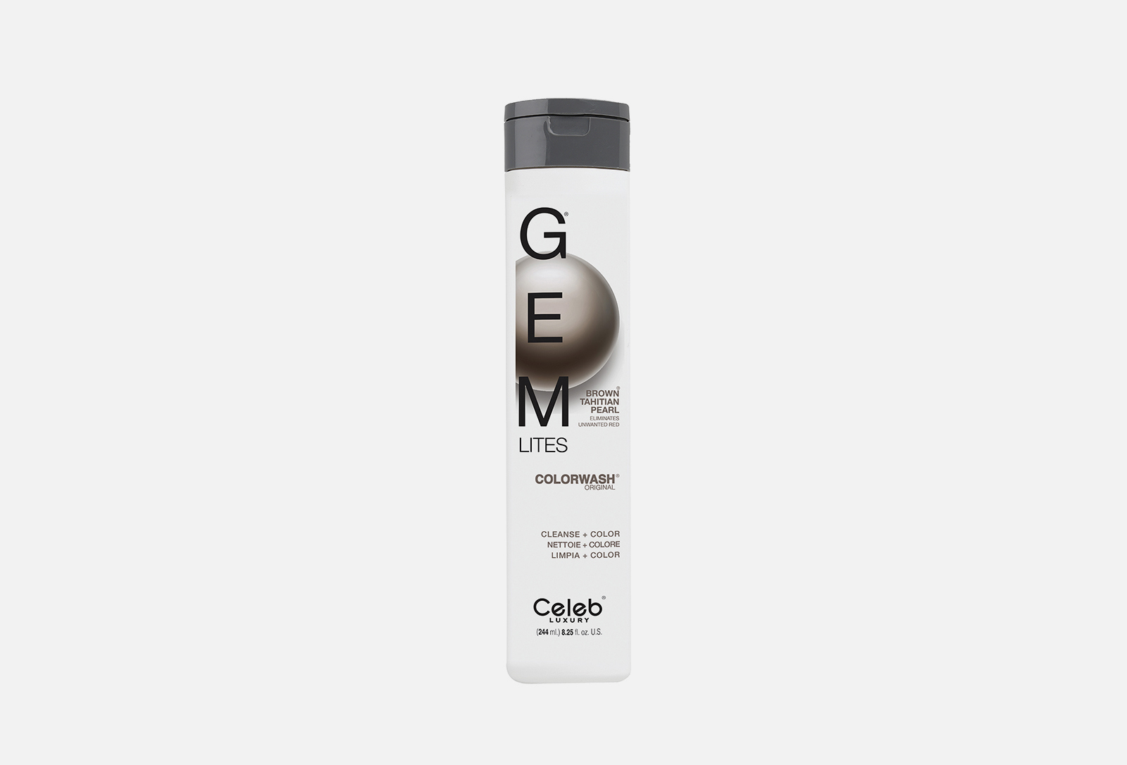 Celeb Luxury Тонирующий шампунь для волос Gem Lites Shampoo Коричневый ...
