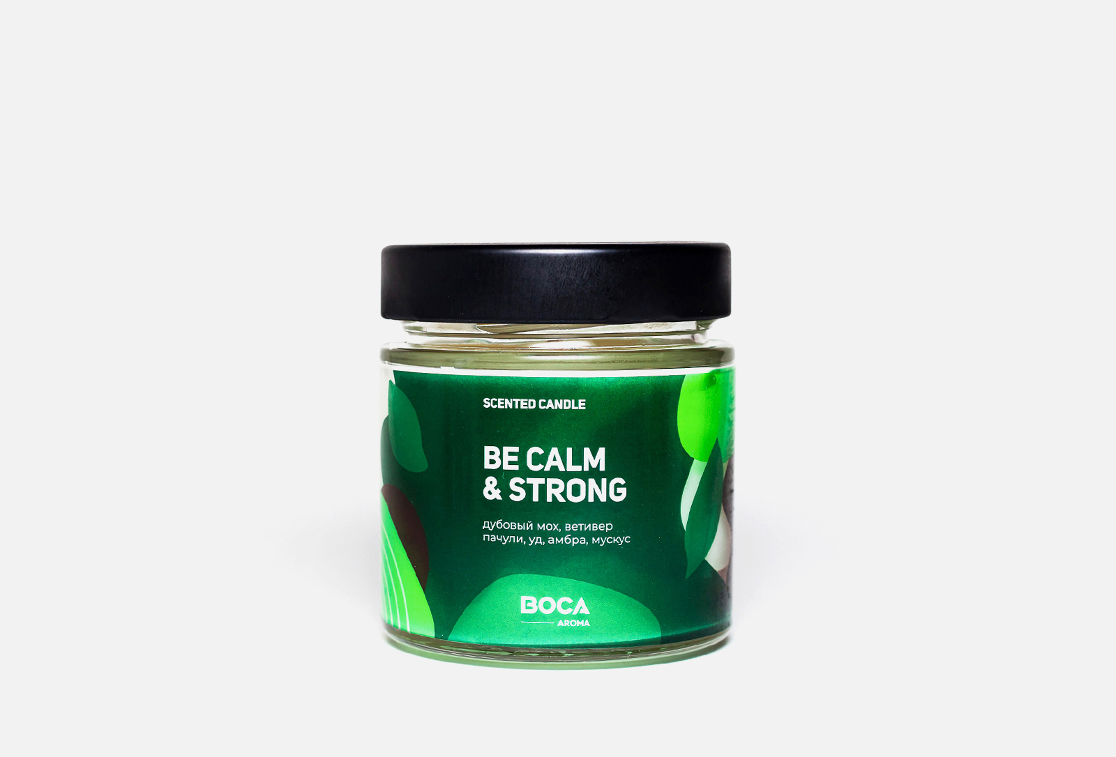 BOCA AROMA свеча ароматическая BE CALM & STRONG 200 мл — купить, цена в ...