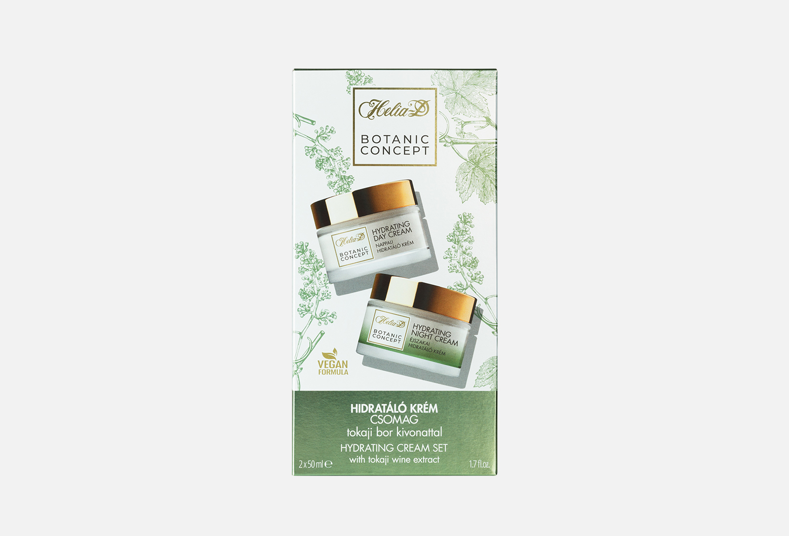 Helia-D Набор по уходу за лицом Hydrating Cream Set With Tokaji Wine ...