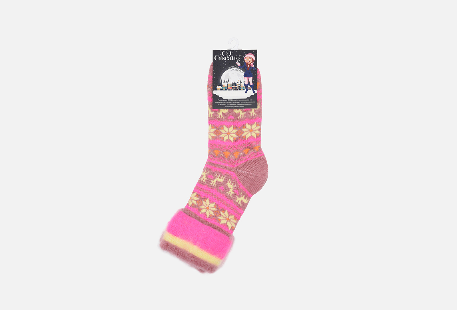 Cascatto Носки Розовый 37-40 — купить, цена в Москве