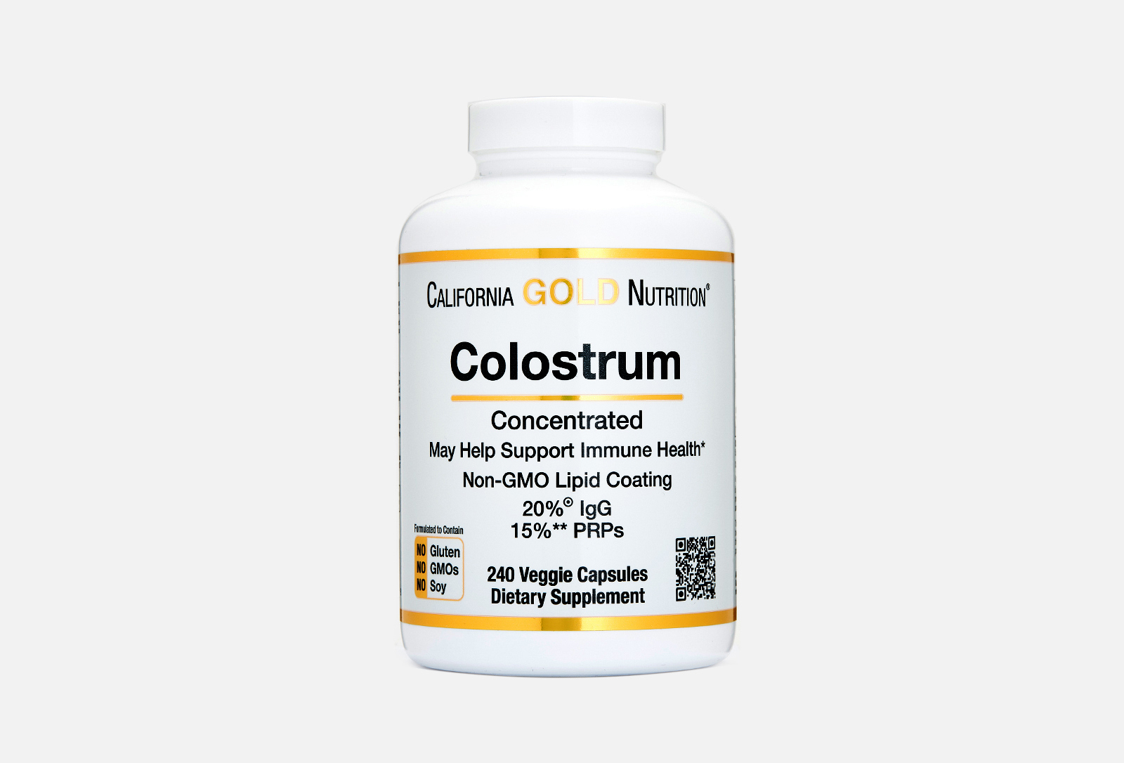 California Gold Nutrition Бад для укрепления иммунитета colostrum 1 гр ...